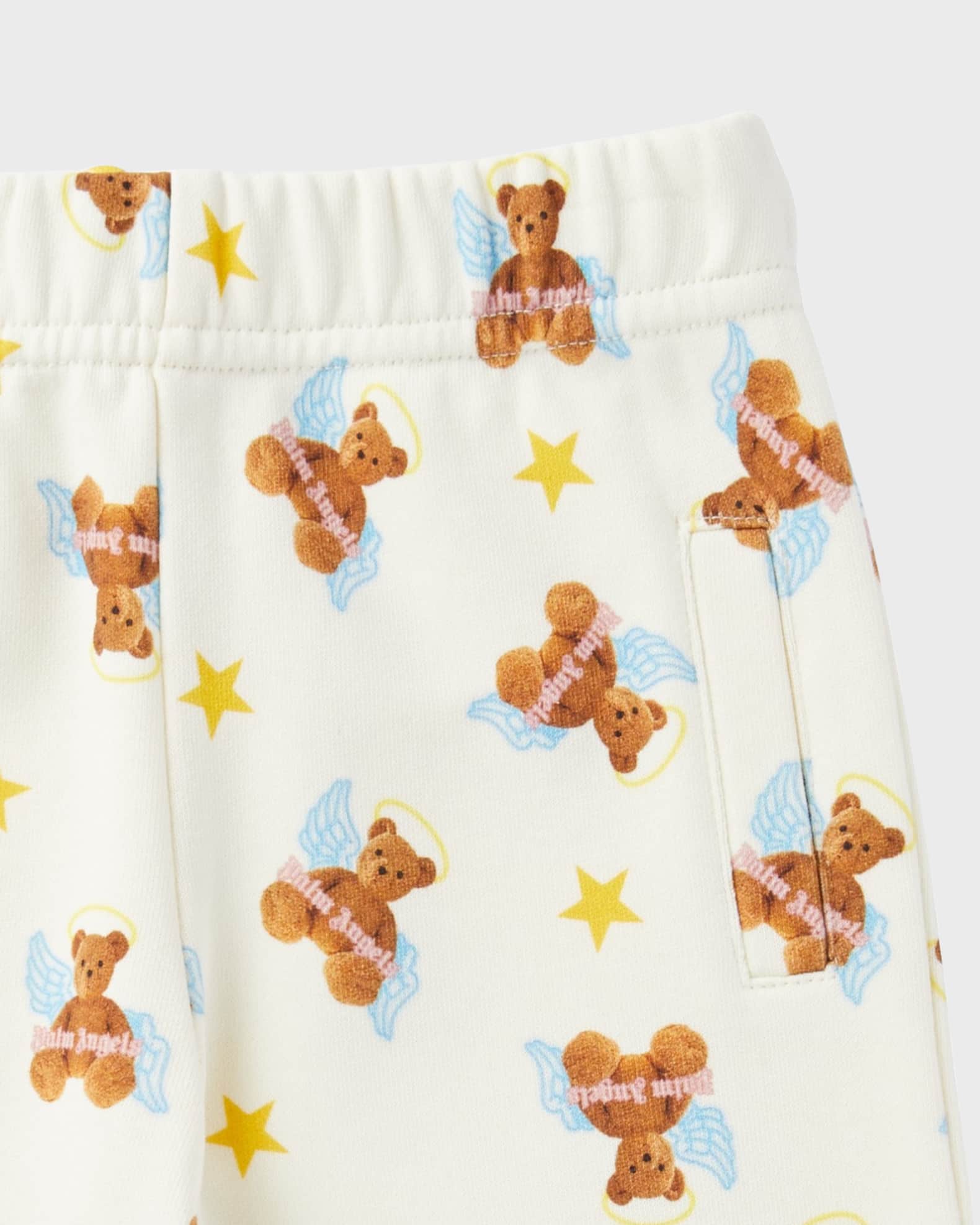 Palm Angels Girl's Winged Teddy Bear Sweatpants, Size Newborn-9M ...