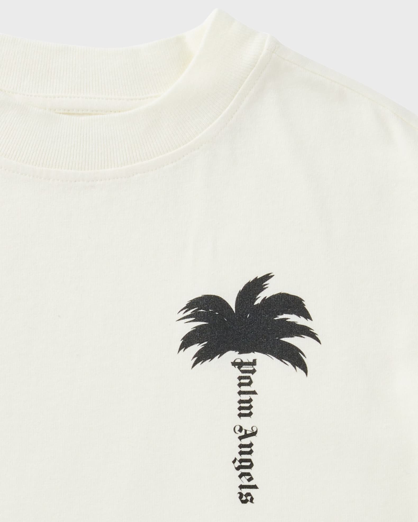 Palm Angels Boy's Palm Tree Logo-Print T-Shirt, Size 4-12 | Neiman Marcus