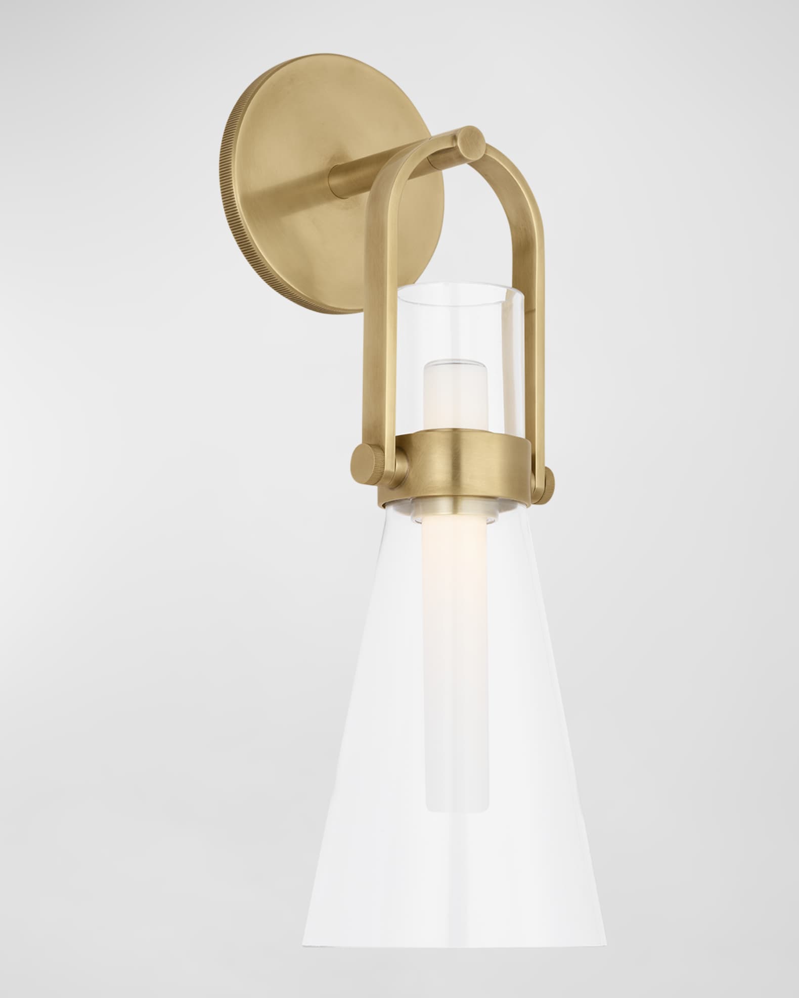 Visual Comfort Signature Larkin Medium Conical Bracketed Sconce by Ian ...