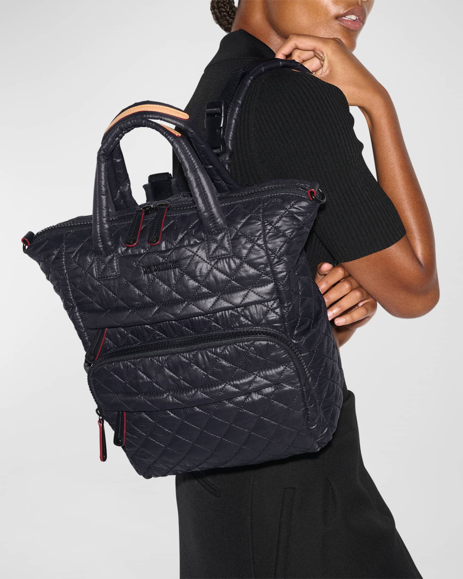 MZ WALLACE Metro Small Quilted Utility Backpack | Neiman Marcus