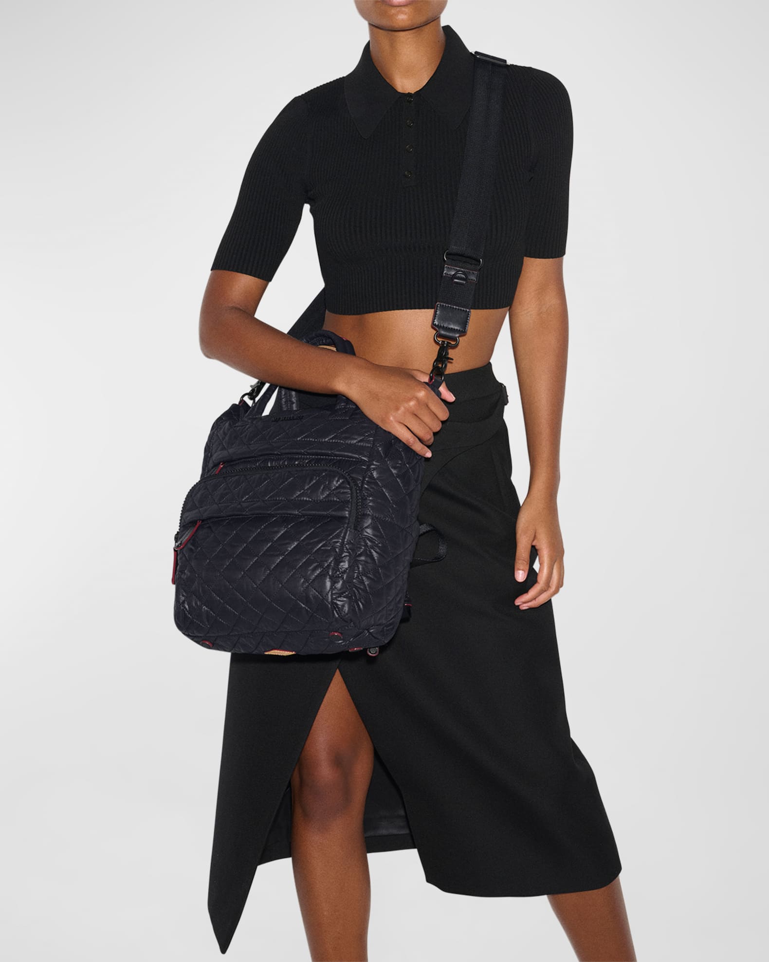 MZ WALLACE Metro Small Quilted Utility Backpack | Neiman Marcus