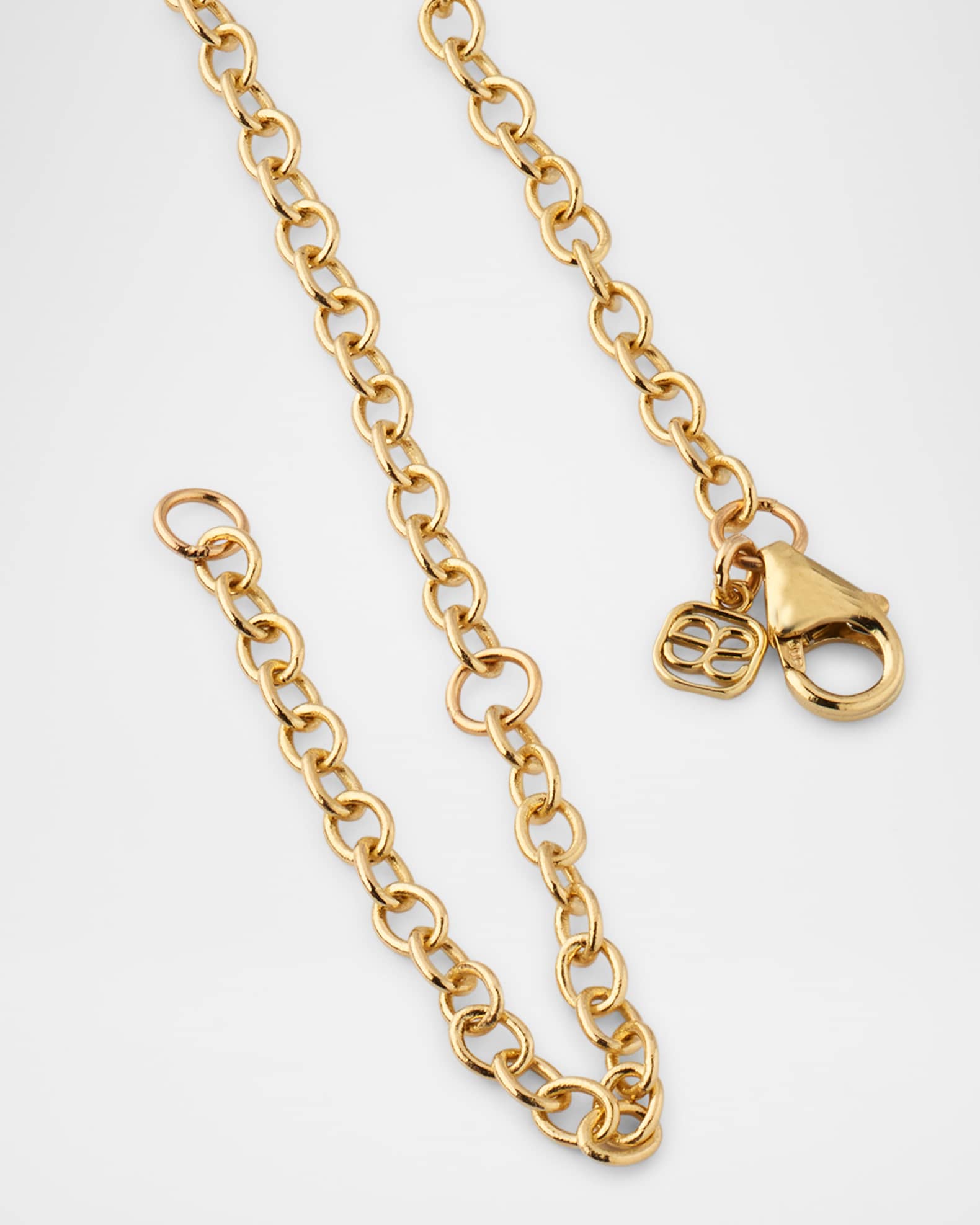 Sydney Evan The Universe Coin on Oval Link Chain Necklace | Neiman Marcus