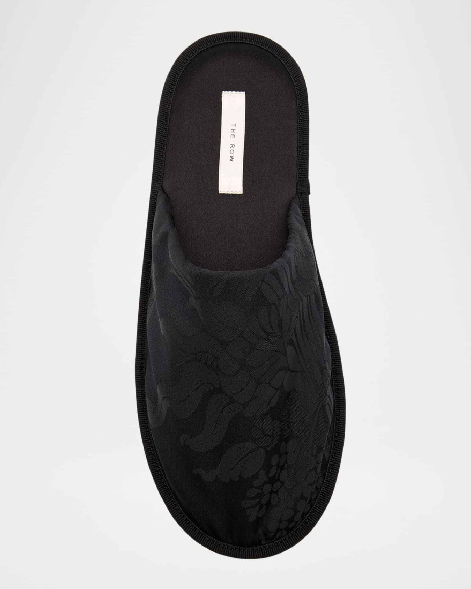 THE ROW Frances Brocade Silk Mule Slippers | Neiman Marcus