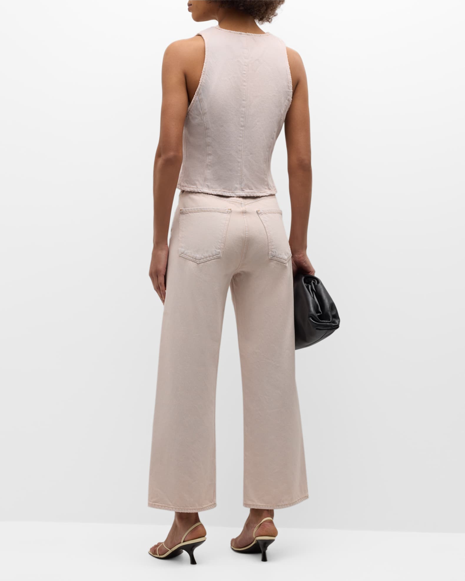 AGOLDE Ren High-Rise Wide-Leg Jeans | Neiman Marcus