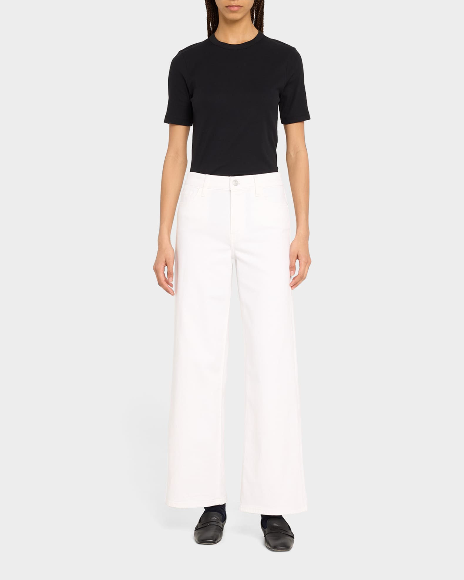 FRAME Le Slim Palazzo Jeans | Neiman Marcus