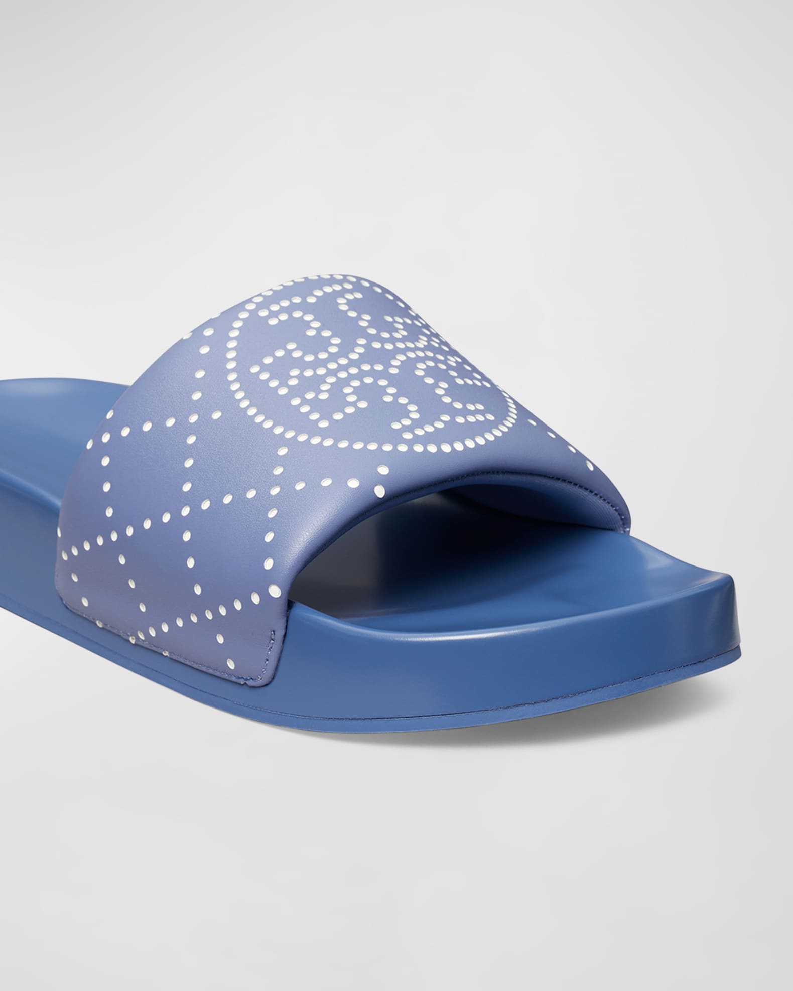 Tory Burch Double T Slide Pool Sandals | Neiman Marcus