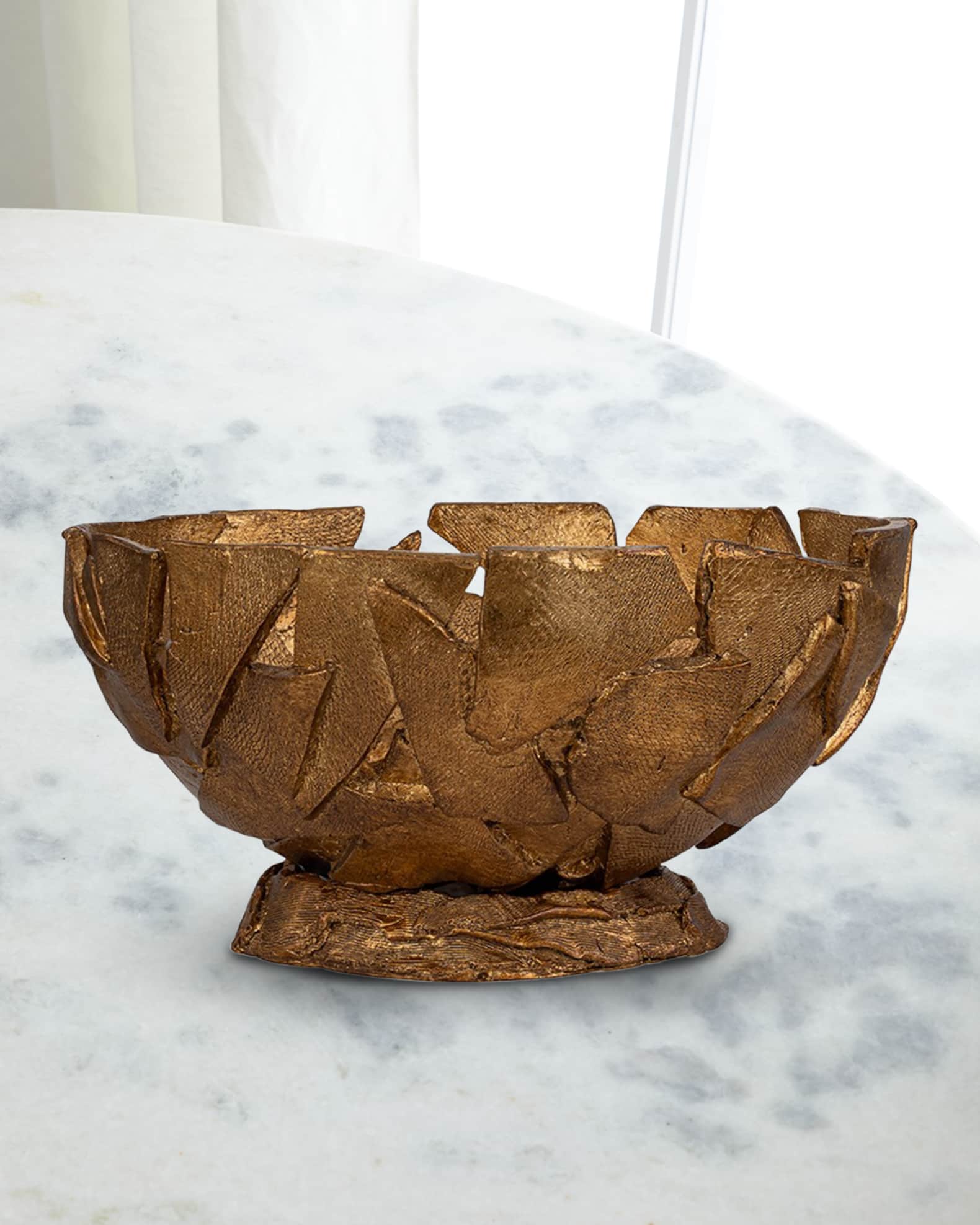 Lucas + McKearn Mosaic Small Luxe Bowl, 10" Round | Neiman Marcus