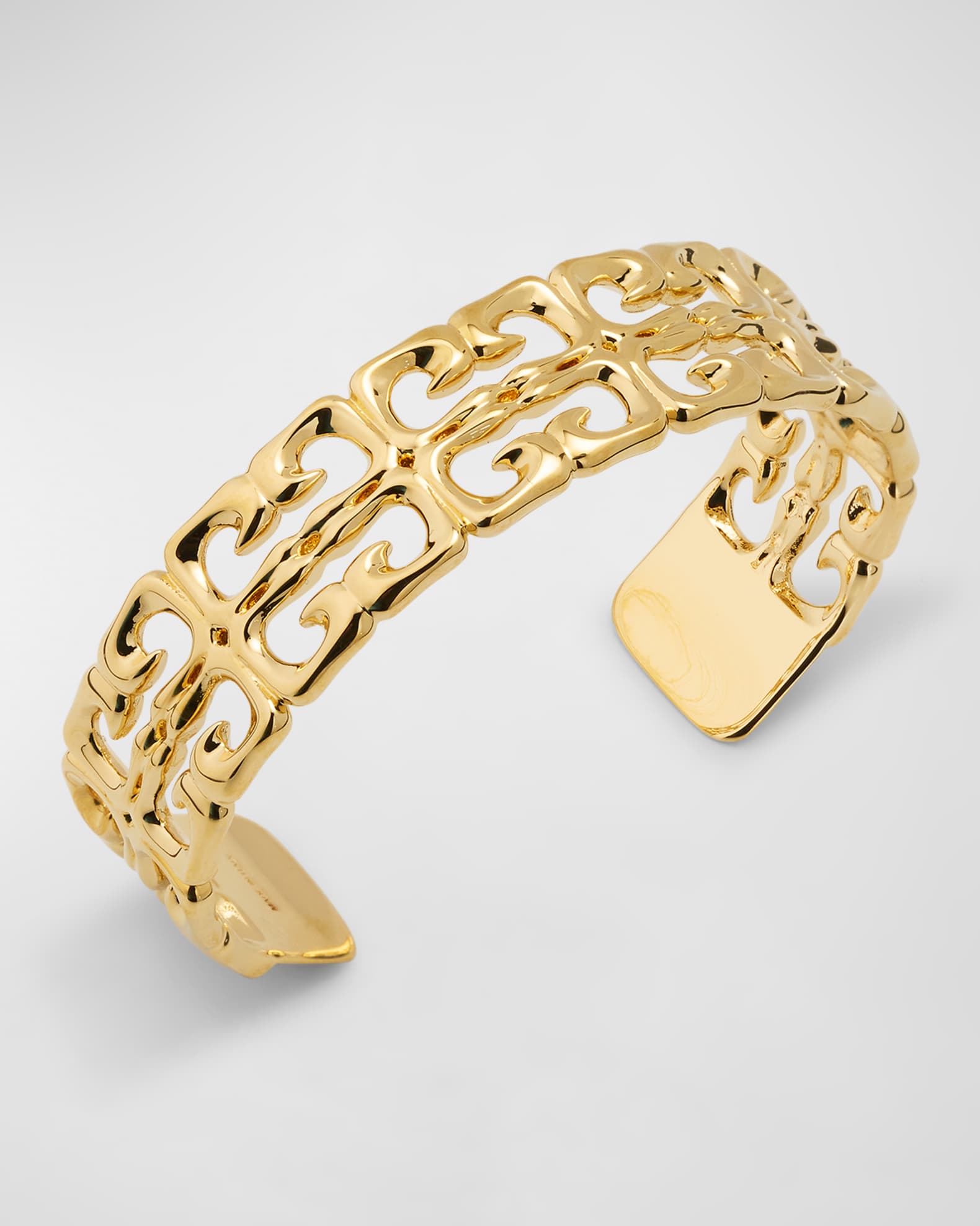 Givenchy 4G Liquid Golden Cuff Bracelet | Neiman Marcus