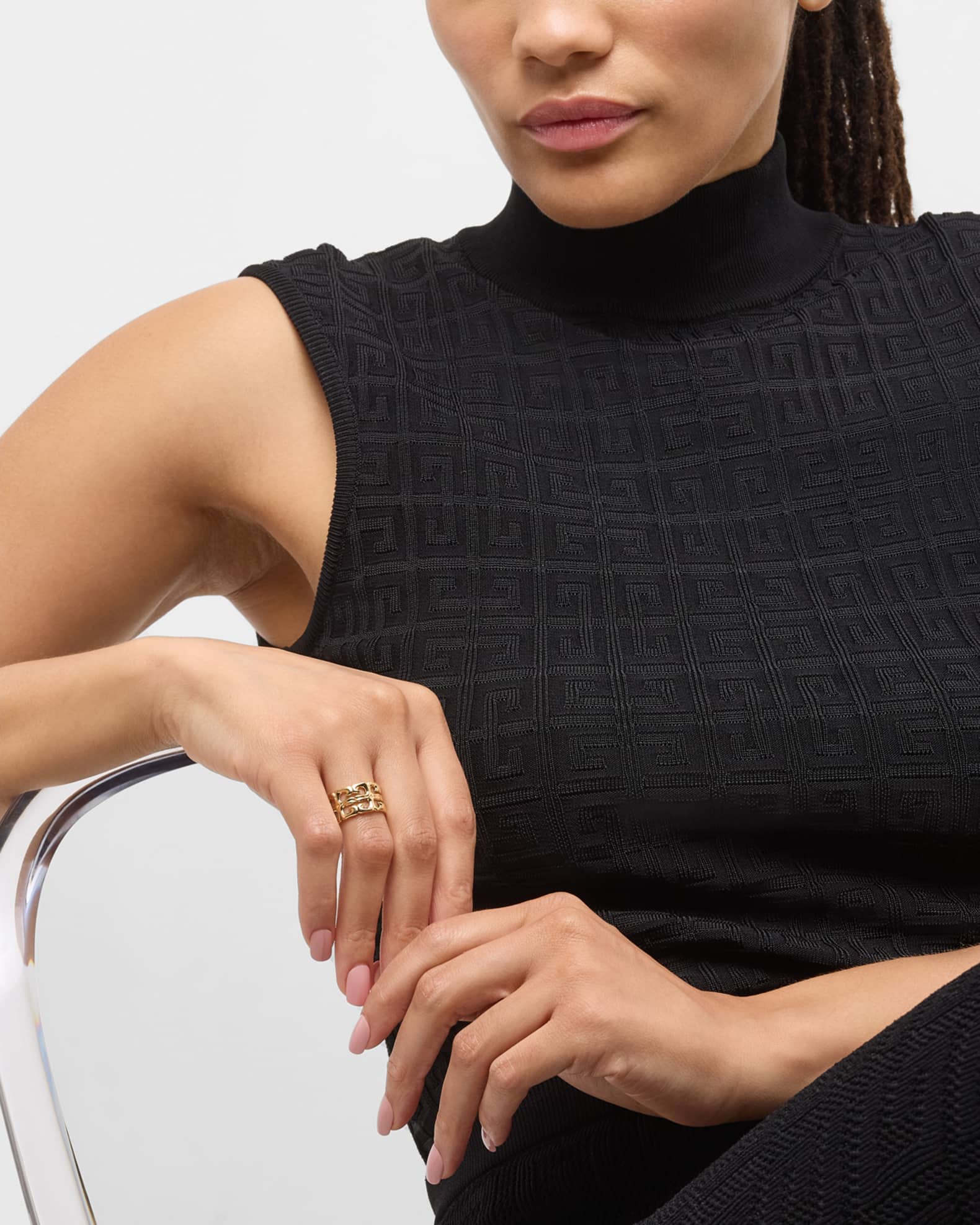 Givenchy 4G Liquid Golden Statement Ring | Neiman Marcus