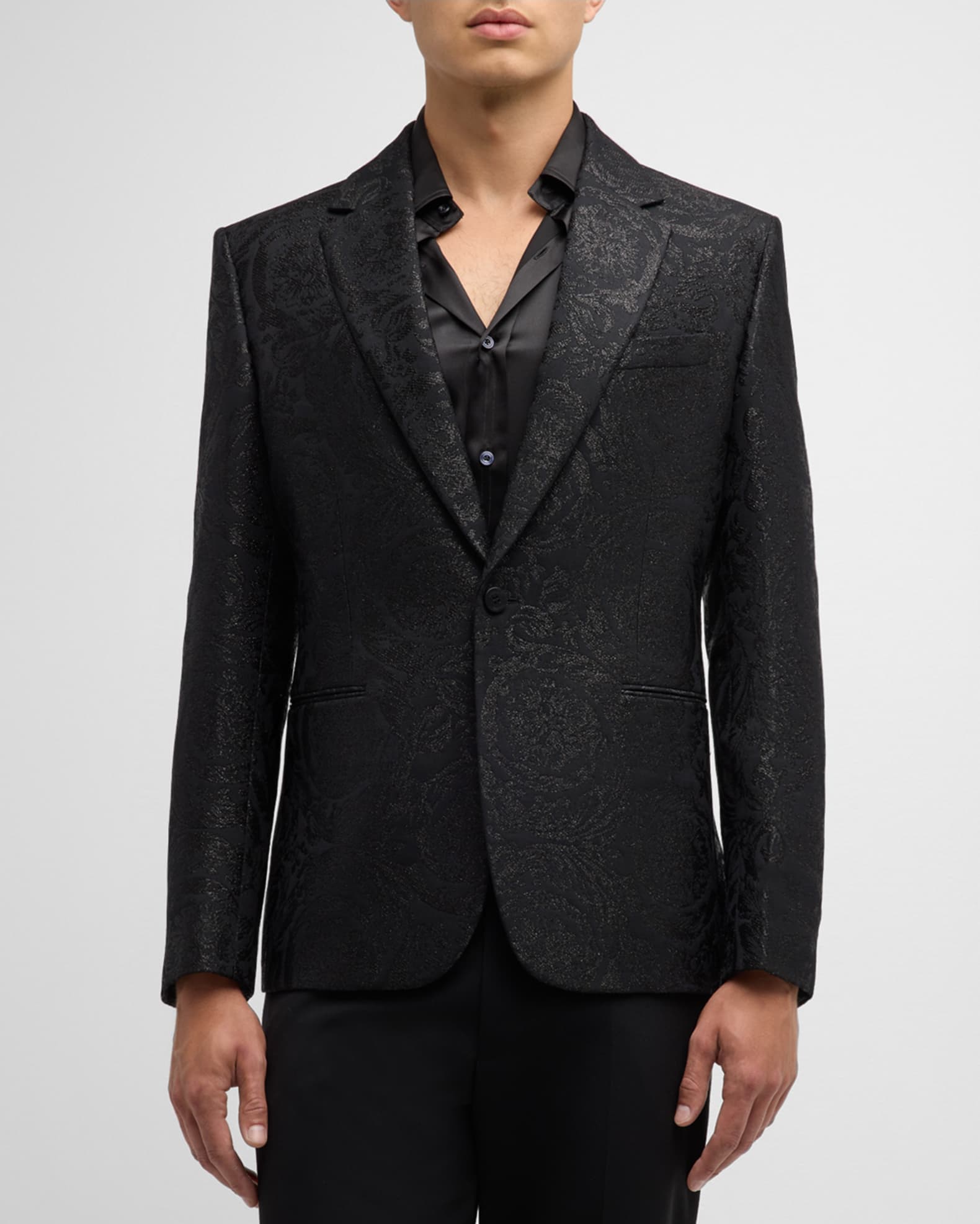 Versace Men's Barocco Jacquard Sport Coat | Neiman Marcus