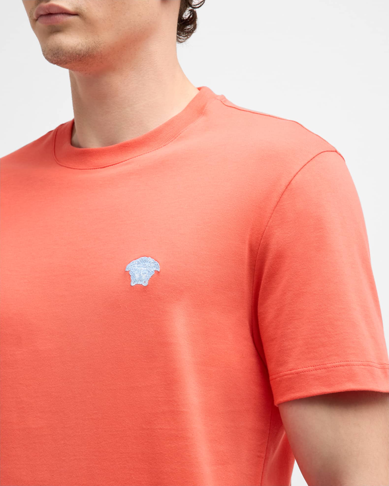 Versace Men's Medusa Pop Basic T-Shirt | Neiman Marcus