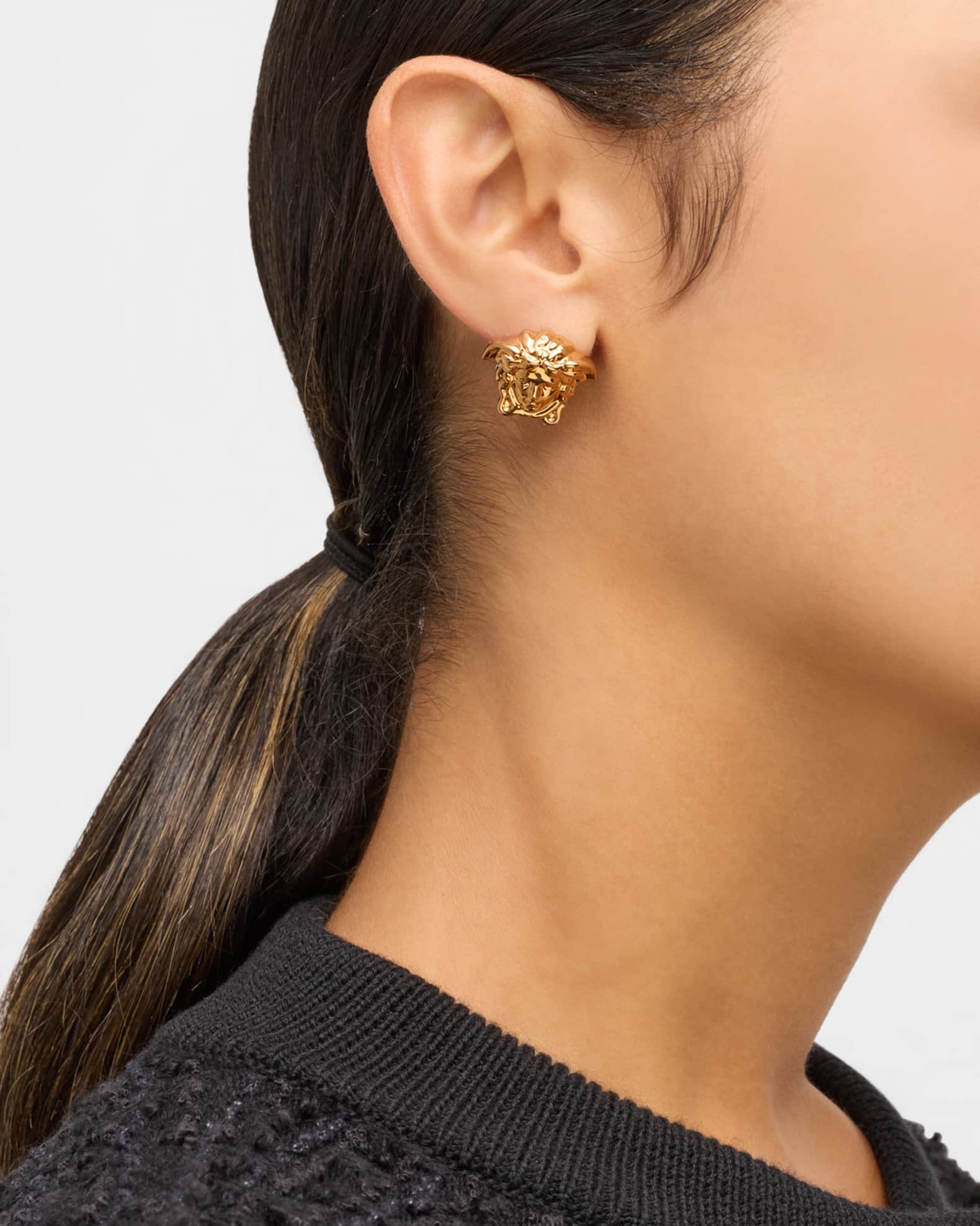 Versace Medusa Stud Earrings | Neiman Marcus