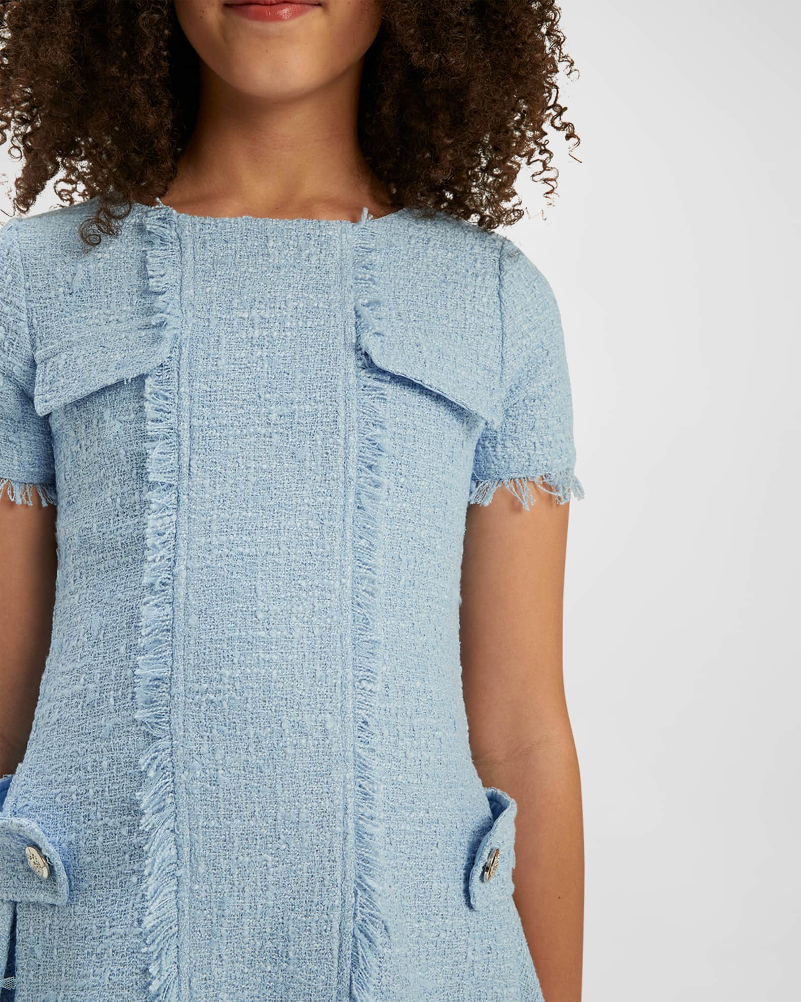 Bardot Junior Girl's Sutton Boucle Dress, Size 7-14 | Neiman Marcus