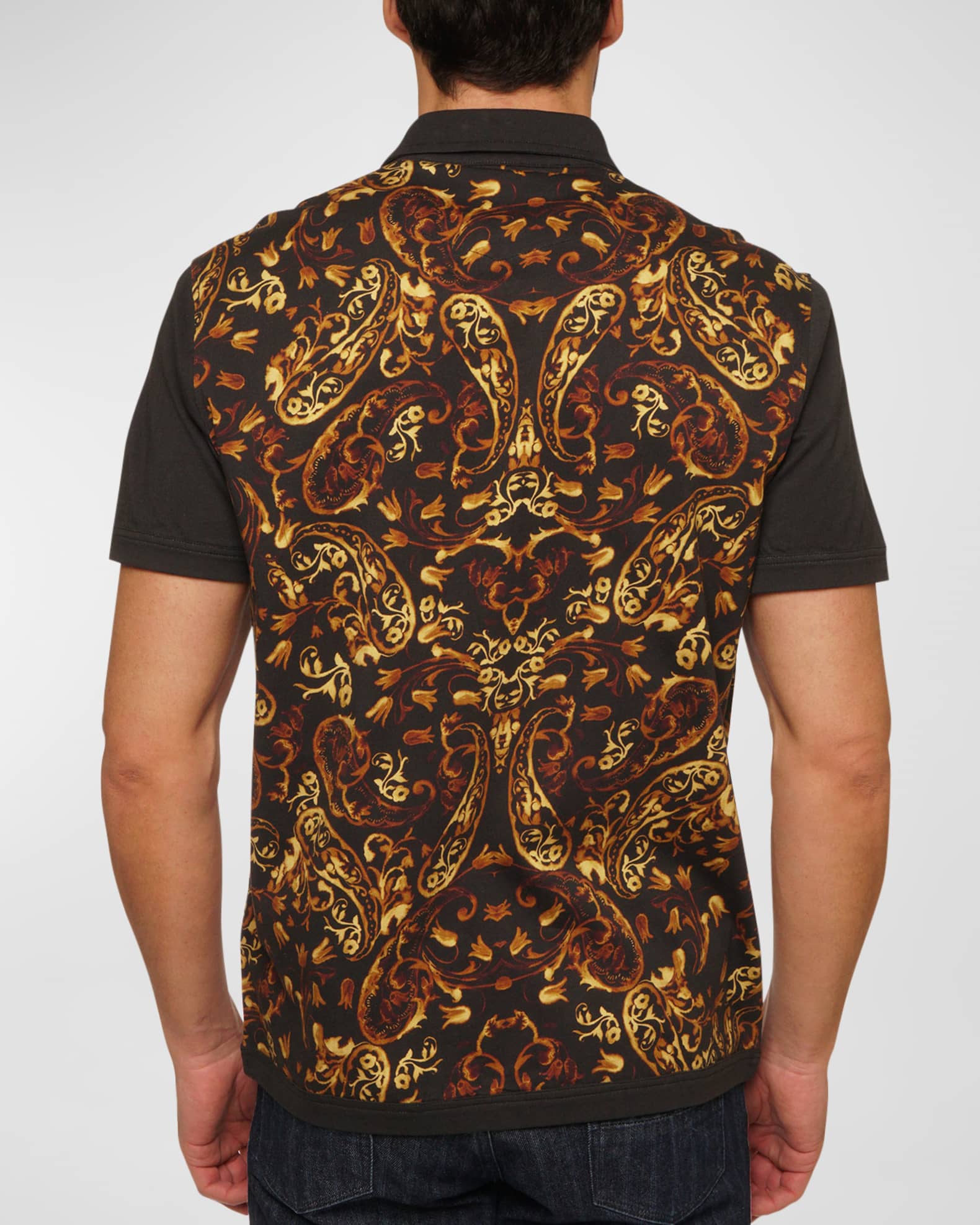 Robert Graham Men's Hadrian Short-Sleeve Shirt | Neiman Marcus