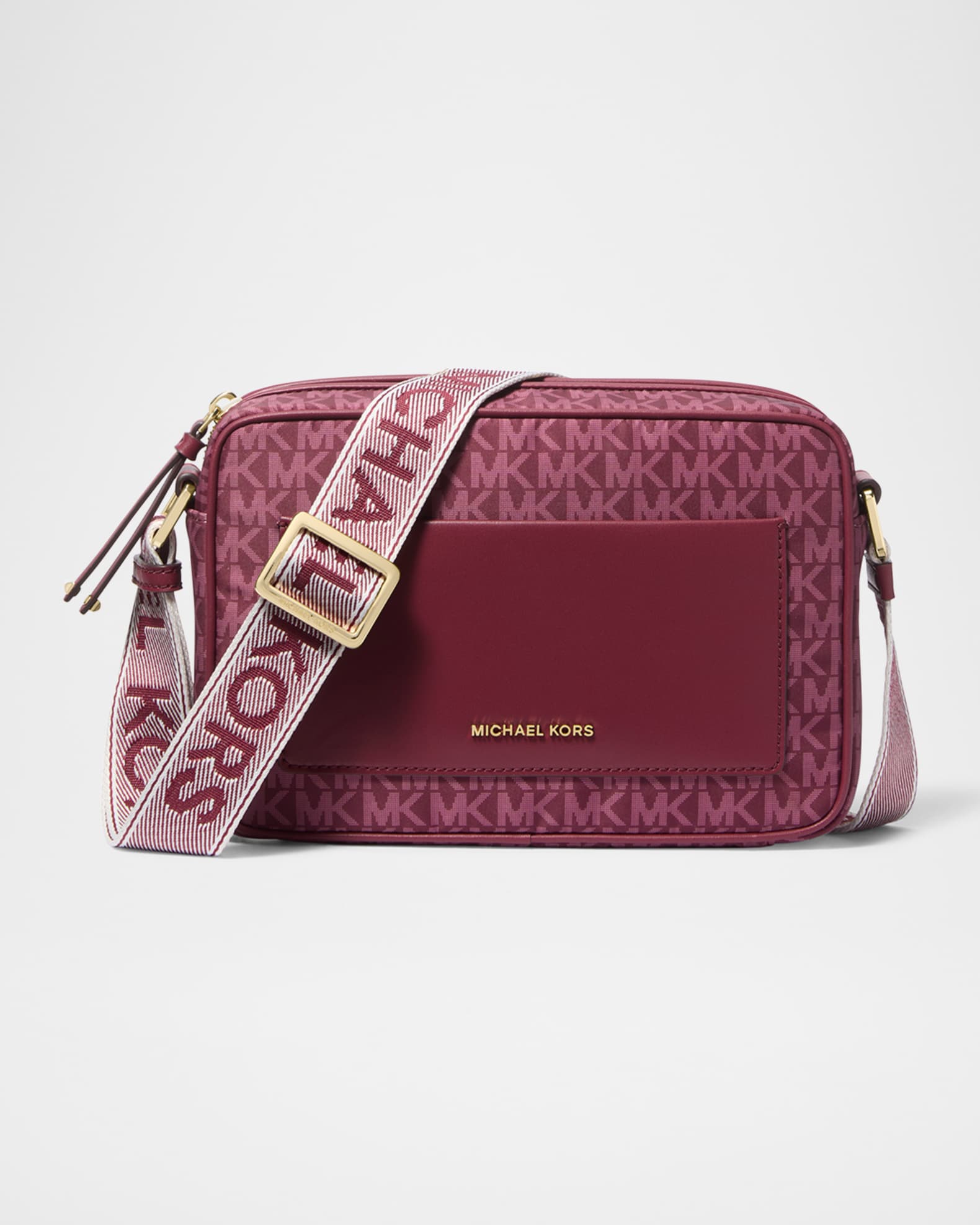 MICHAEL Michael Kors Jet Set Large Monogram Crossbody Bag | Neiman Marcus