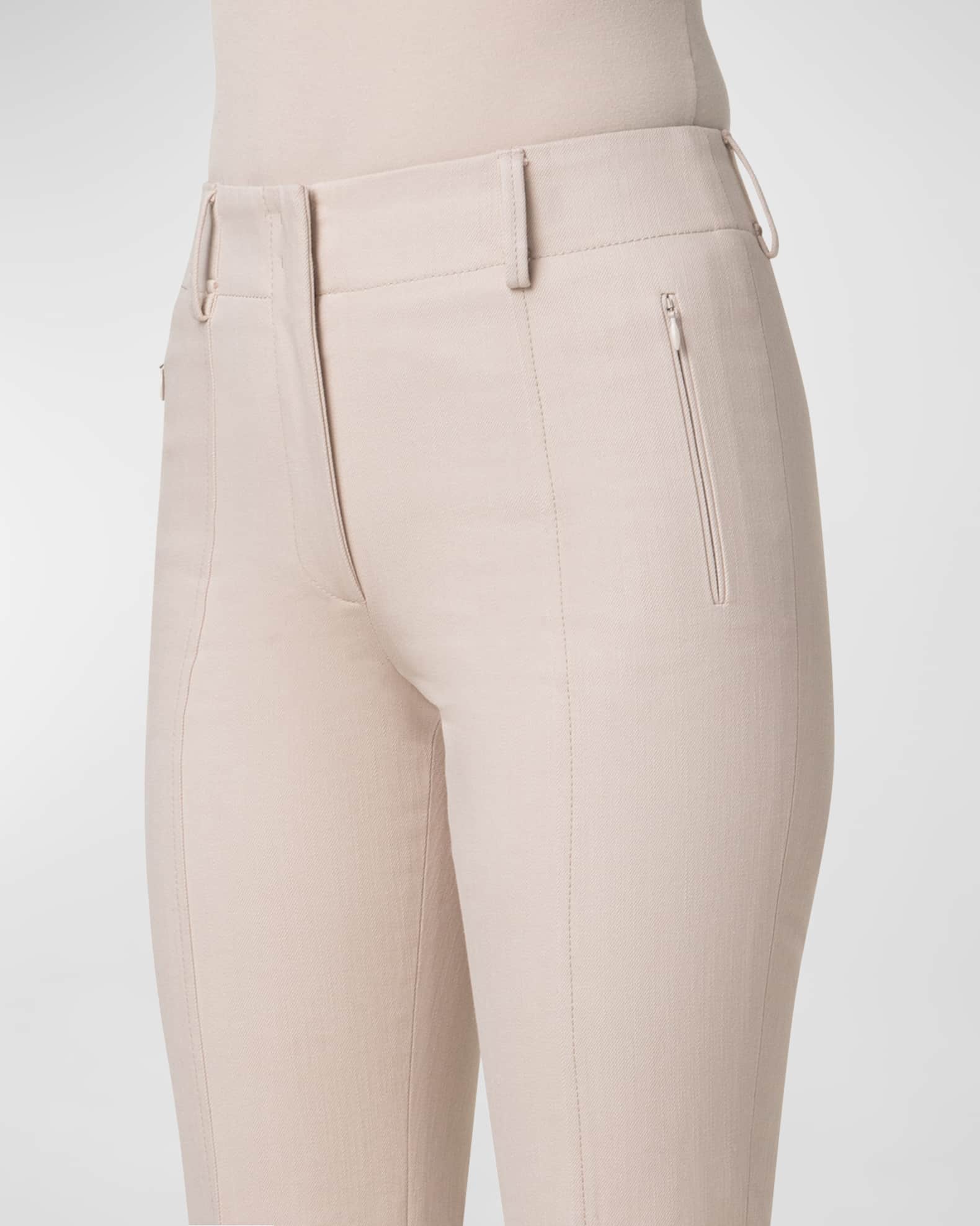 Akris Connor Cotton Denim Pants | Neiman Marcus