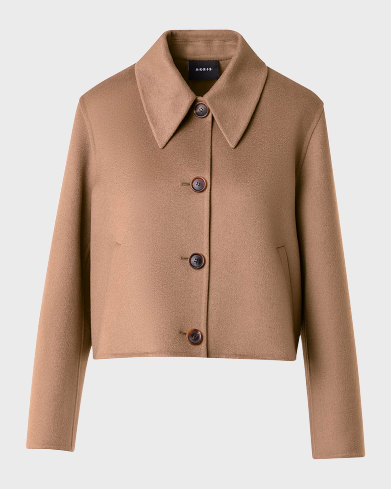 Akris Wilhelm Cashmere Short Jacket | Neiman Marcus