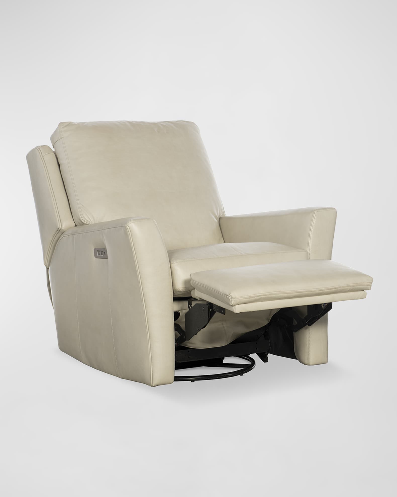 Century Furniture Reed Leather Power-Motion Glider Recliner | Neiman Marcus