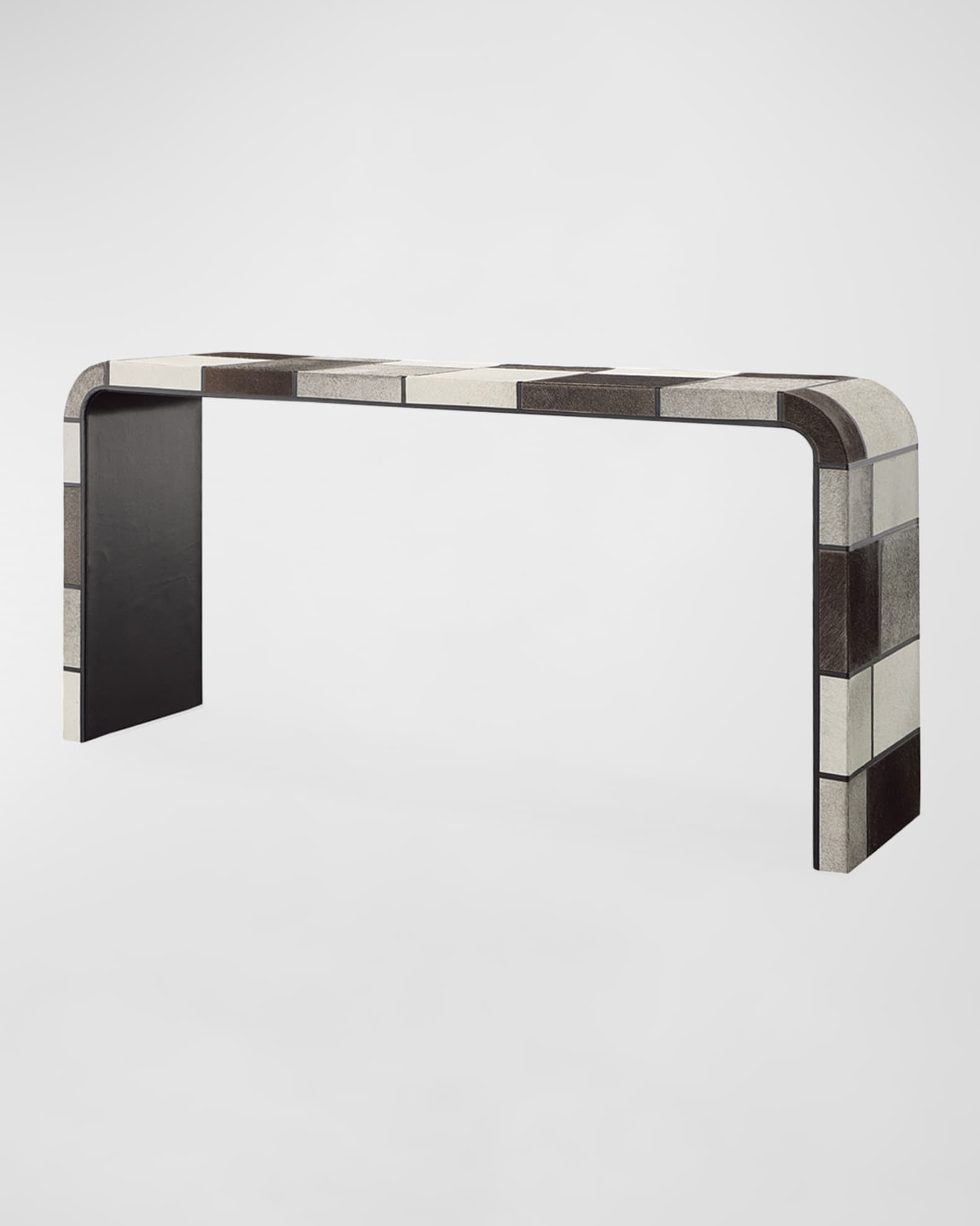 Century Furniture Ferris Hair on Hide Console Table | Neiman Marcus
