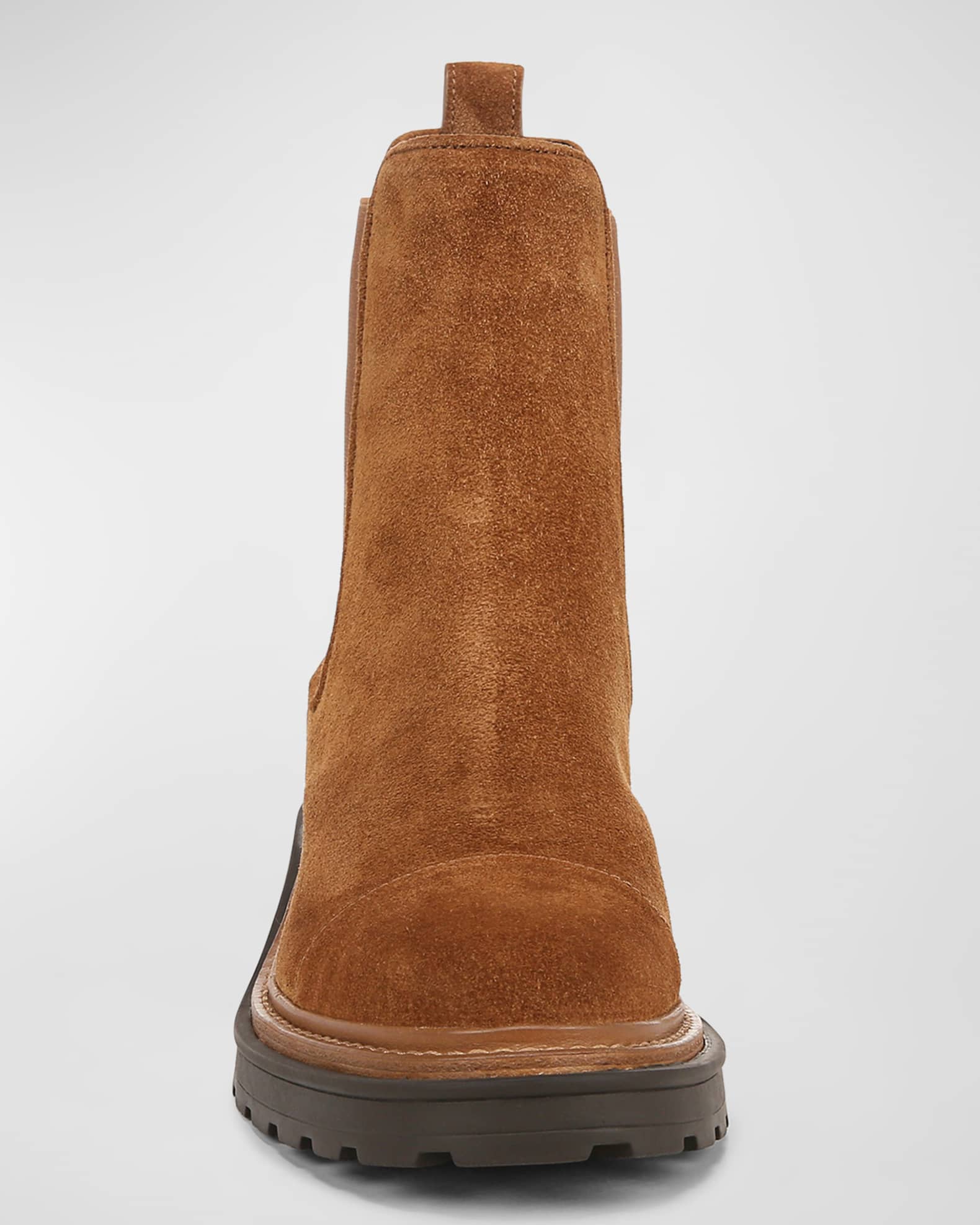 Veronica Beard Delilah Suede Chelsea Booties | Neiman Marcus