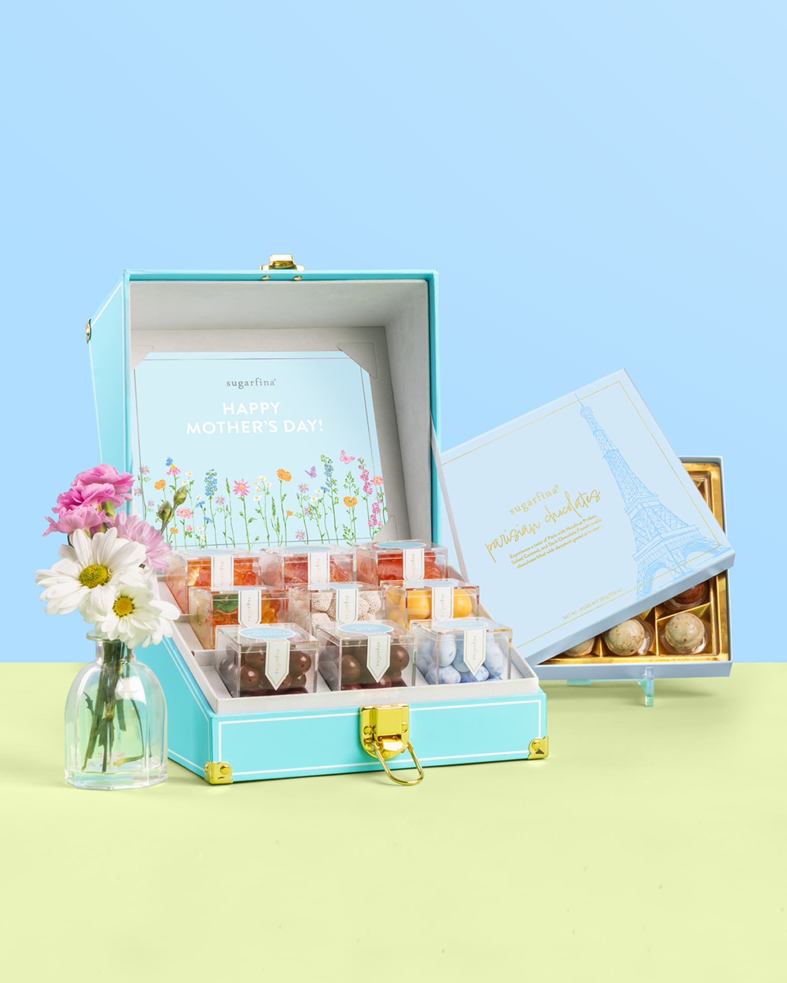 Sugarfina Garden Party 9-Piece Luxe Mini Trunk | Neiman Marcus