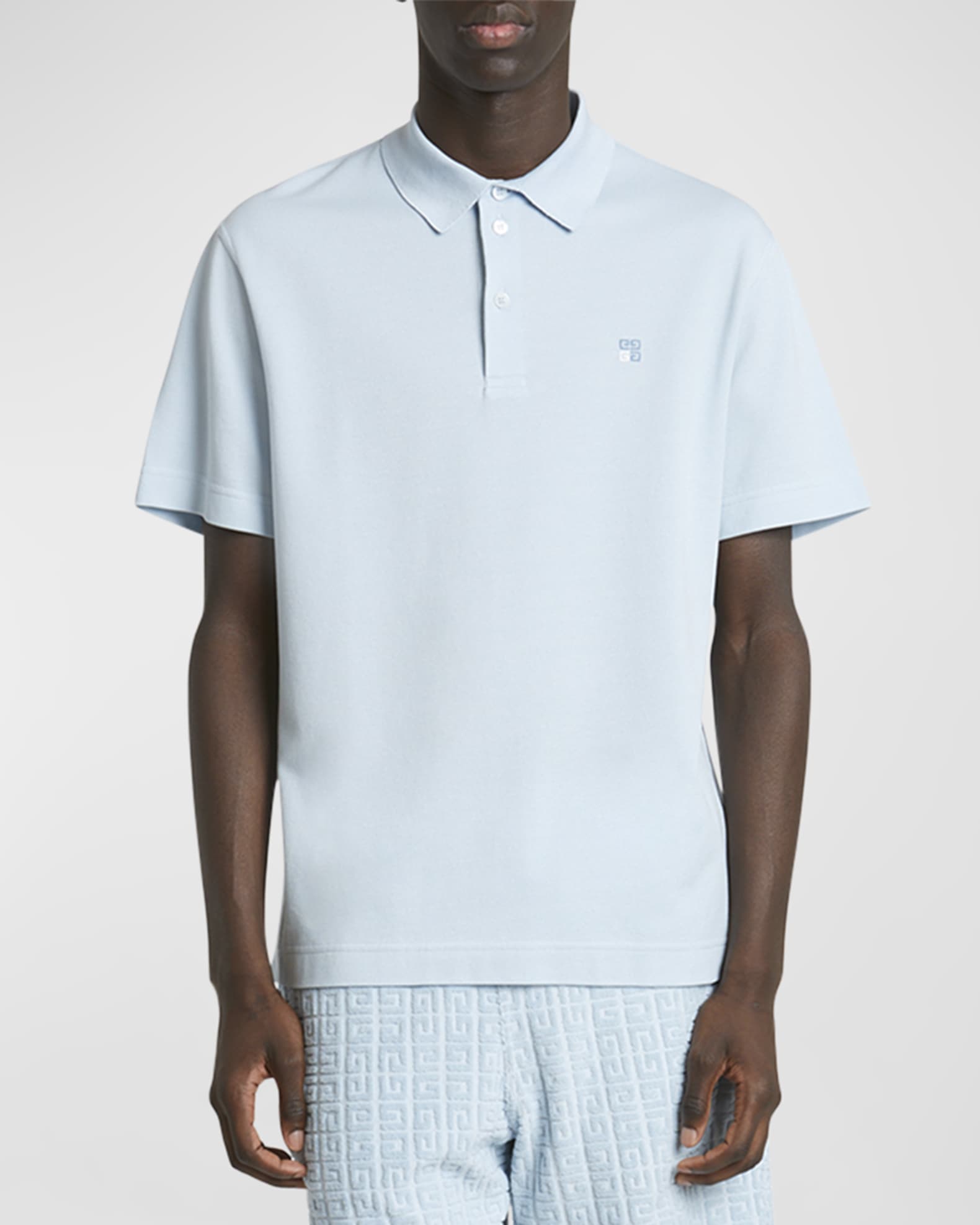Givenchy Men's 4G Classic-Fit Polo Shirt | Neiman Marcus