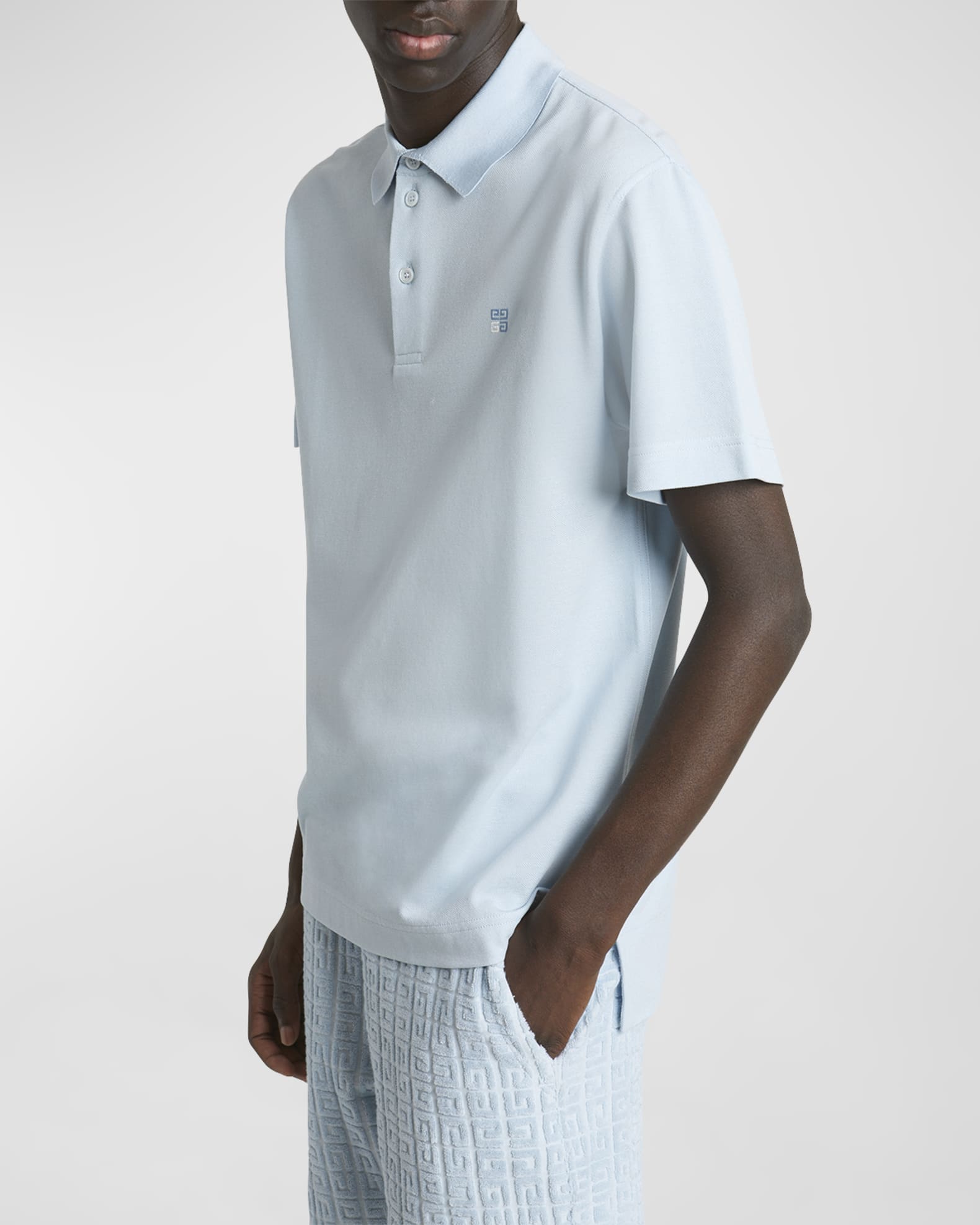 Givenchy Men's 4G Classic-Fit Polo Shirt | Neiman Marcus