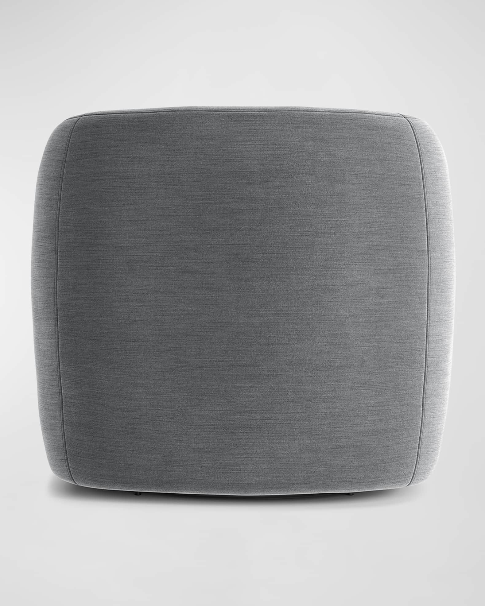 Bernhardt Aline Icy Slate Blue Swivel Chair | Neiman Marcus