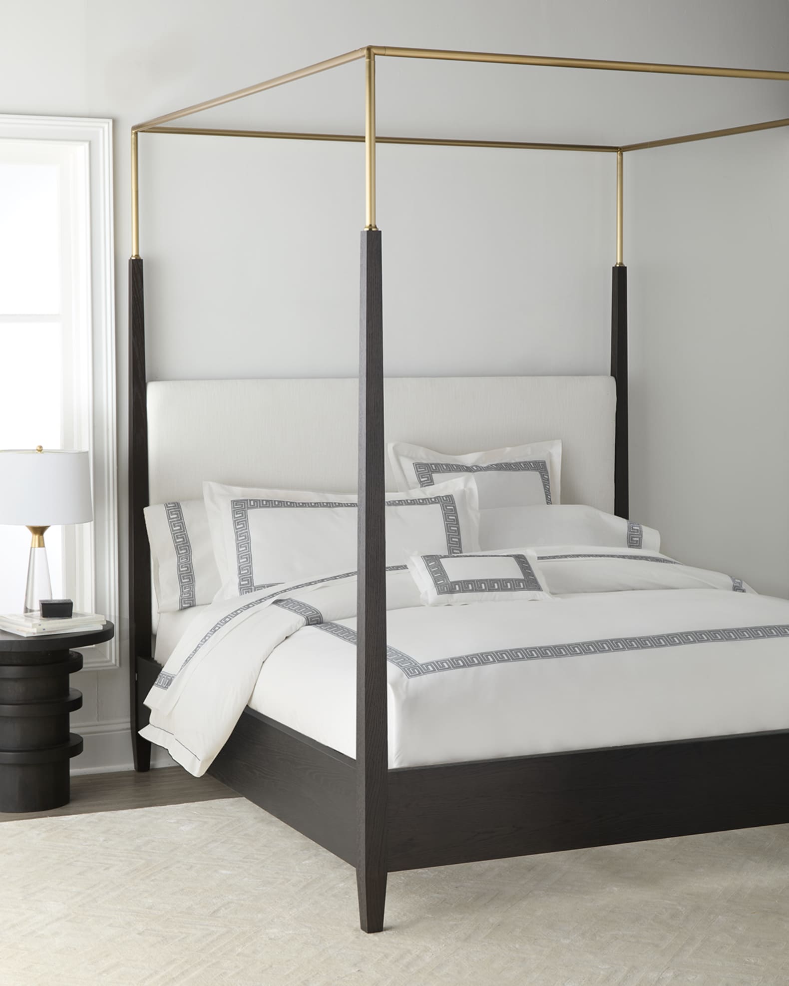 Century Furniture Cadence King Canopy Poster Bed | Neiman Marcus