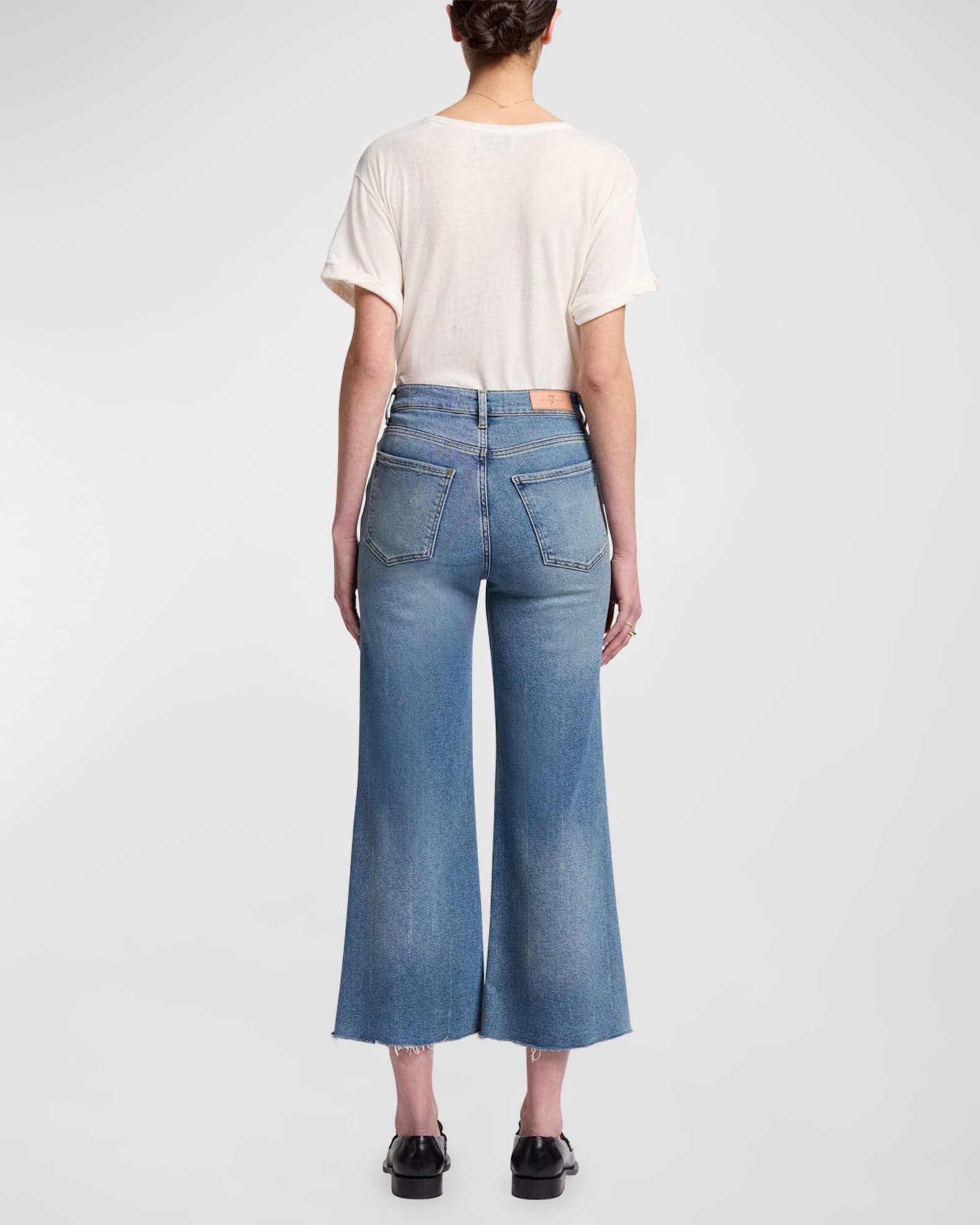 7 for all mankind Ultra High Rise Cropped Jo Jeans | Neiman Marcus
