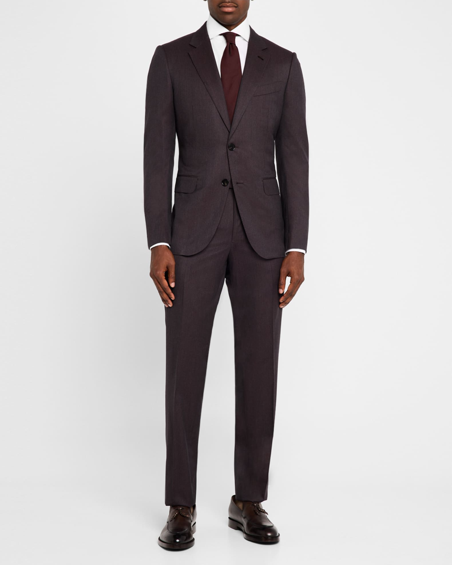 ZEGNA Men's Centoventimila Wool Suit | Neiman Marcus