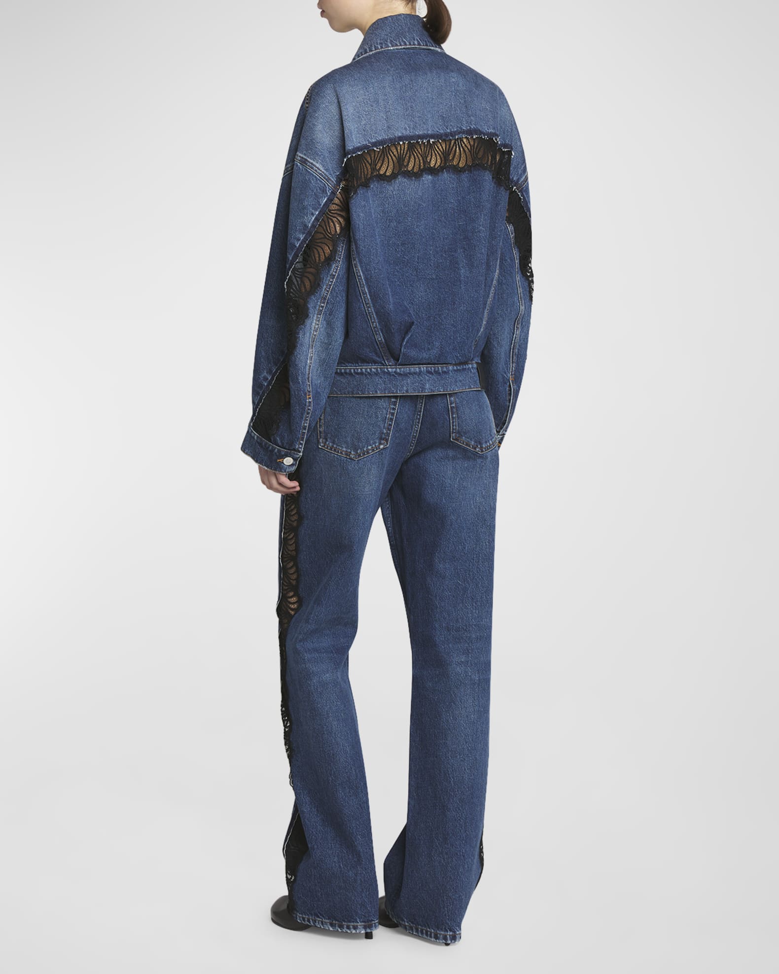 Lace Detailed Vintage Denim Collection | Neiman Marcus