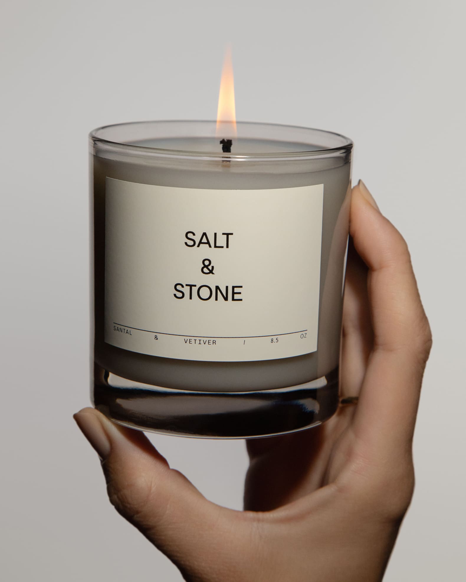 Salt & Stone Santal & Vetiver Candle | Neiman Marcus