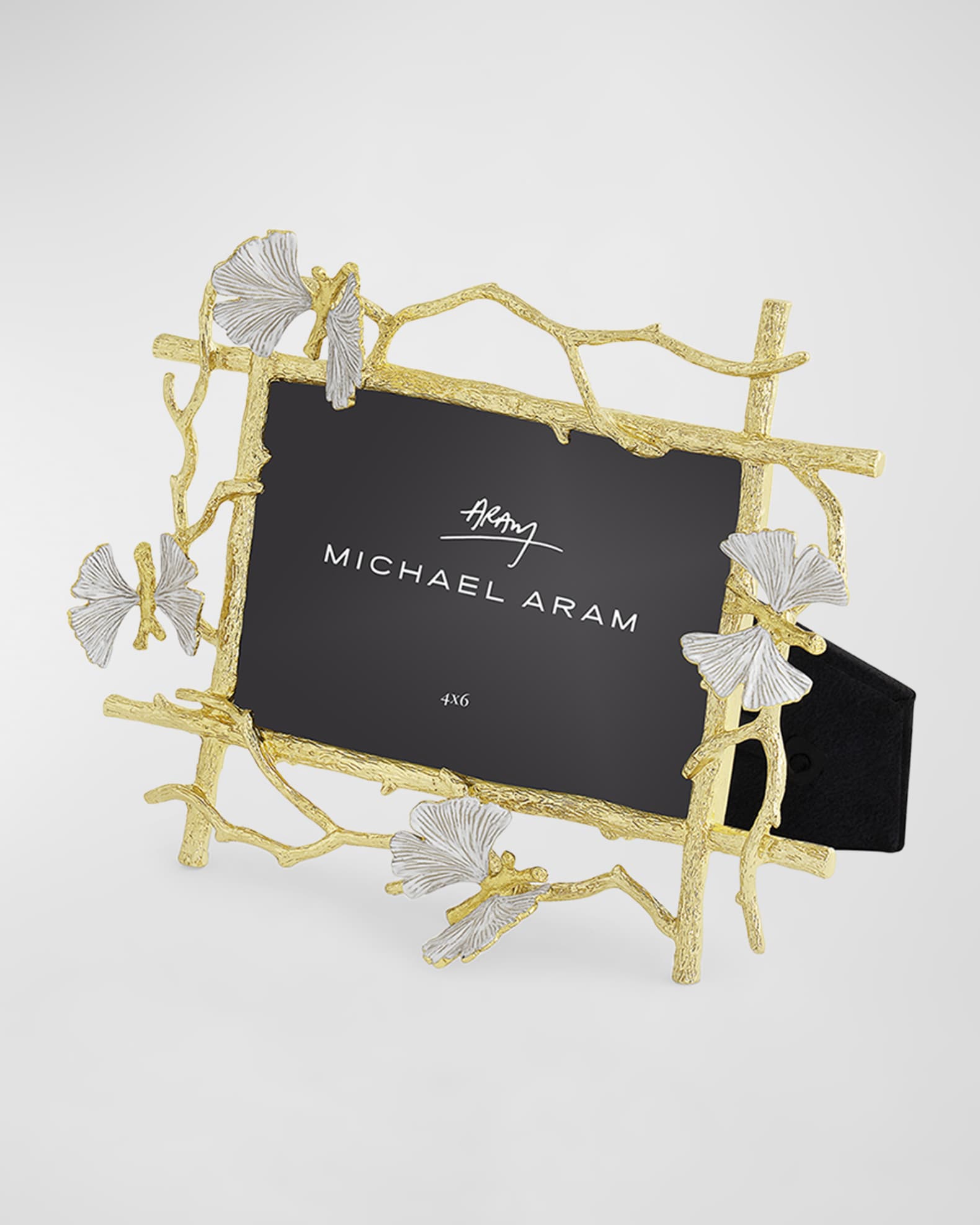 Michael Aram Butterfly Ginkgo Photo Frame, 4" x 6" | Neiman Marcus