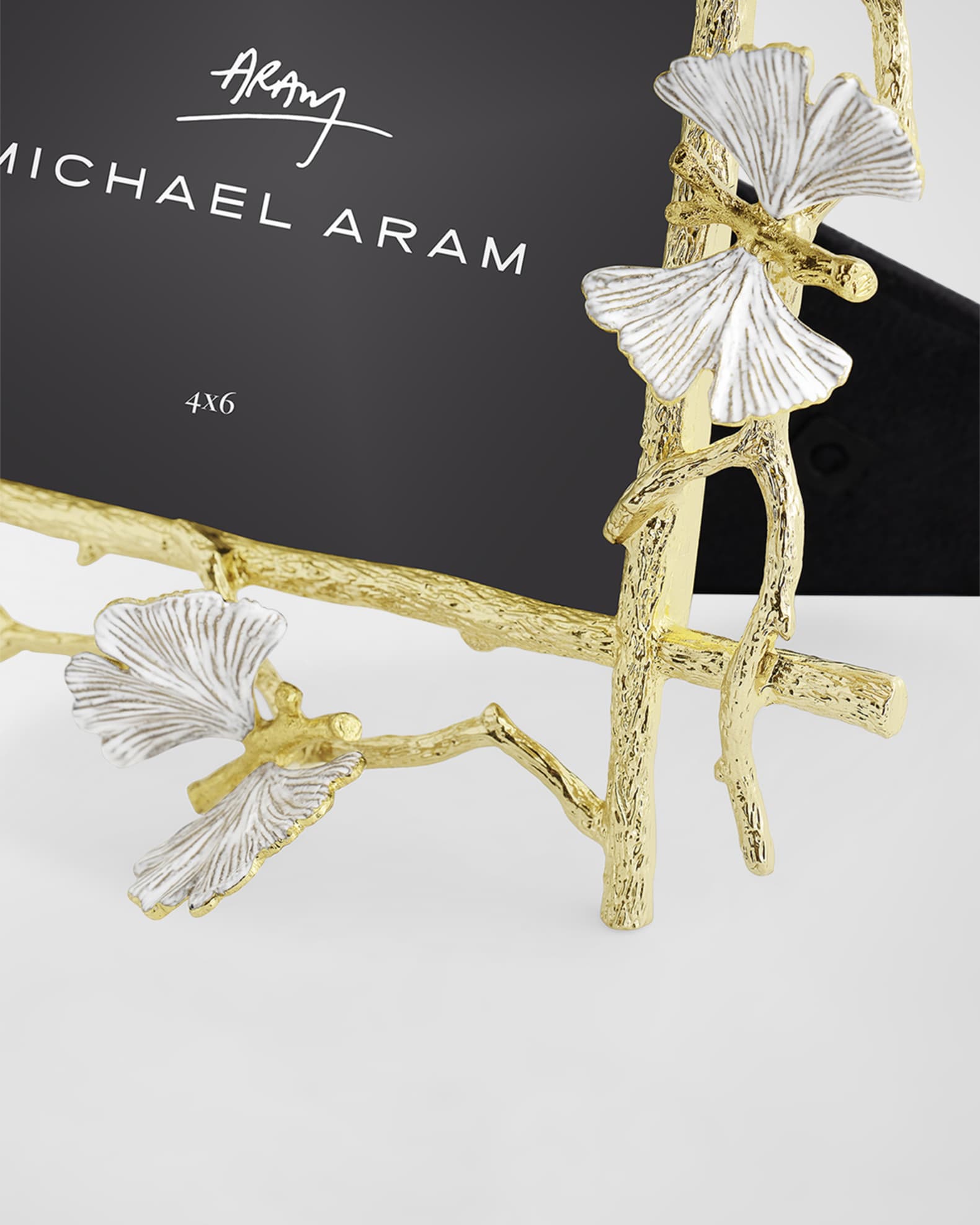 Michael Aram Butterfly Ginkgo Photo Frame, 4" x 6" | Neiman Marcus