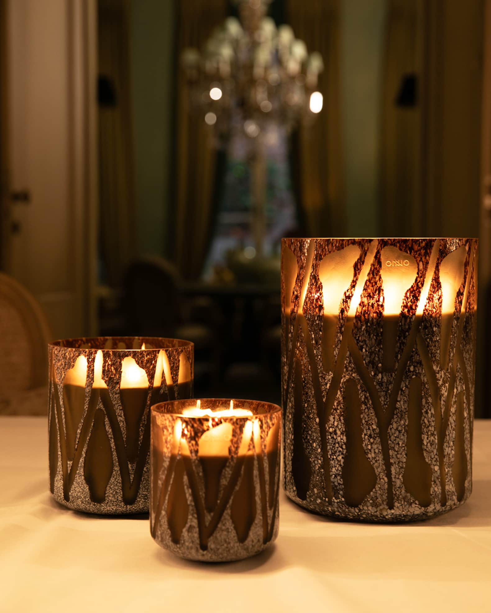 ONNO Collection Large Nature Brown Safari Candle, 4515g | Neiman Marcus