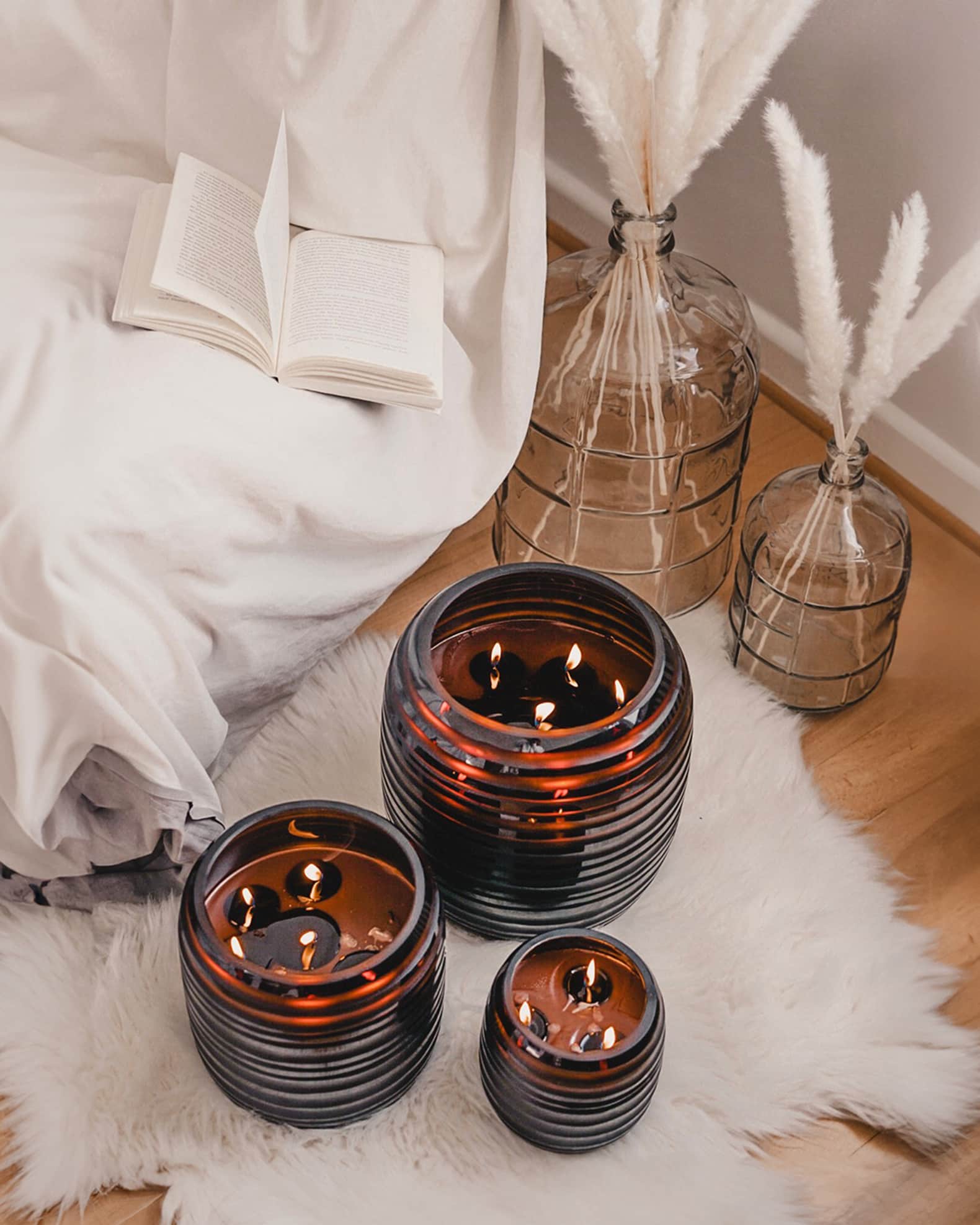 ONNO Collection XL Sphere Zanzibar Candle, 10 kg | Neiman Marcus