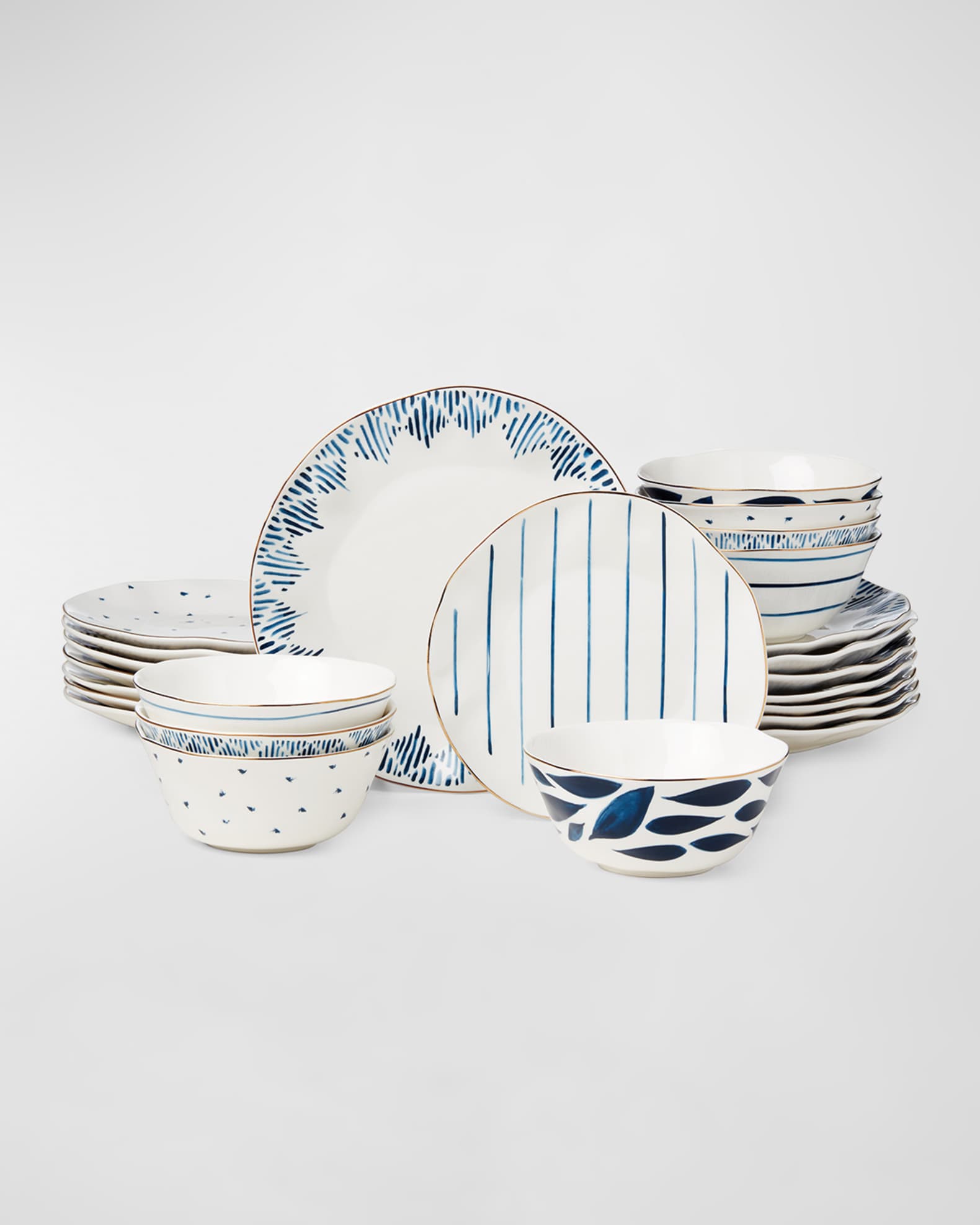 Lenox Blue Bay 24-Piece Dinnerware Set, Service for 8 | Neiman Marcus
