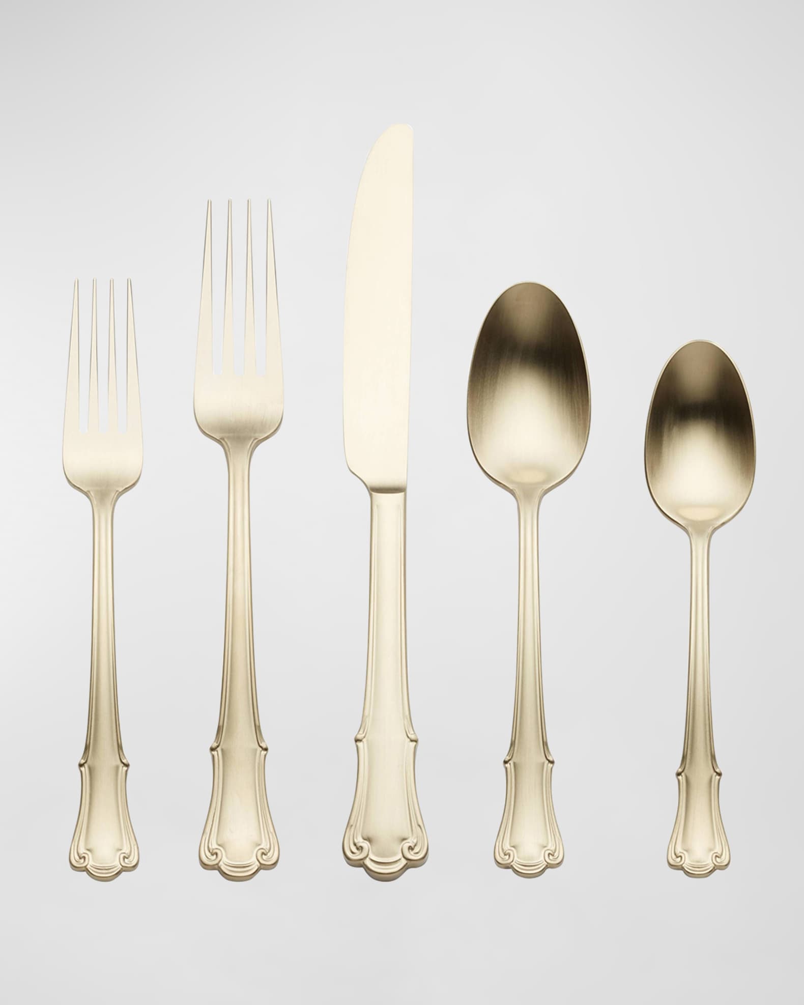 Oneida James Street Satin Black 20-Piece Flatware Set | Neiman Marcus