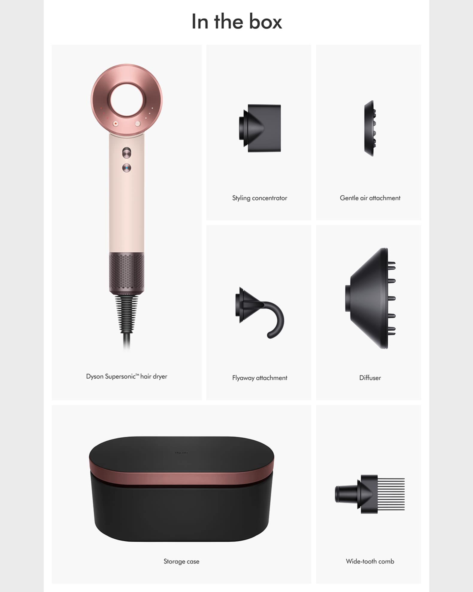 Dyson Limited Edition Supersonic™ Hair Dryer in Ceramic Pink and Rose ...