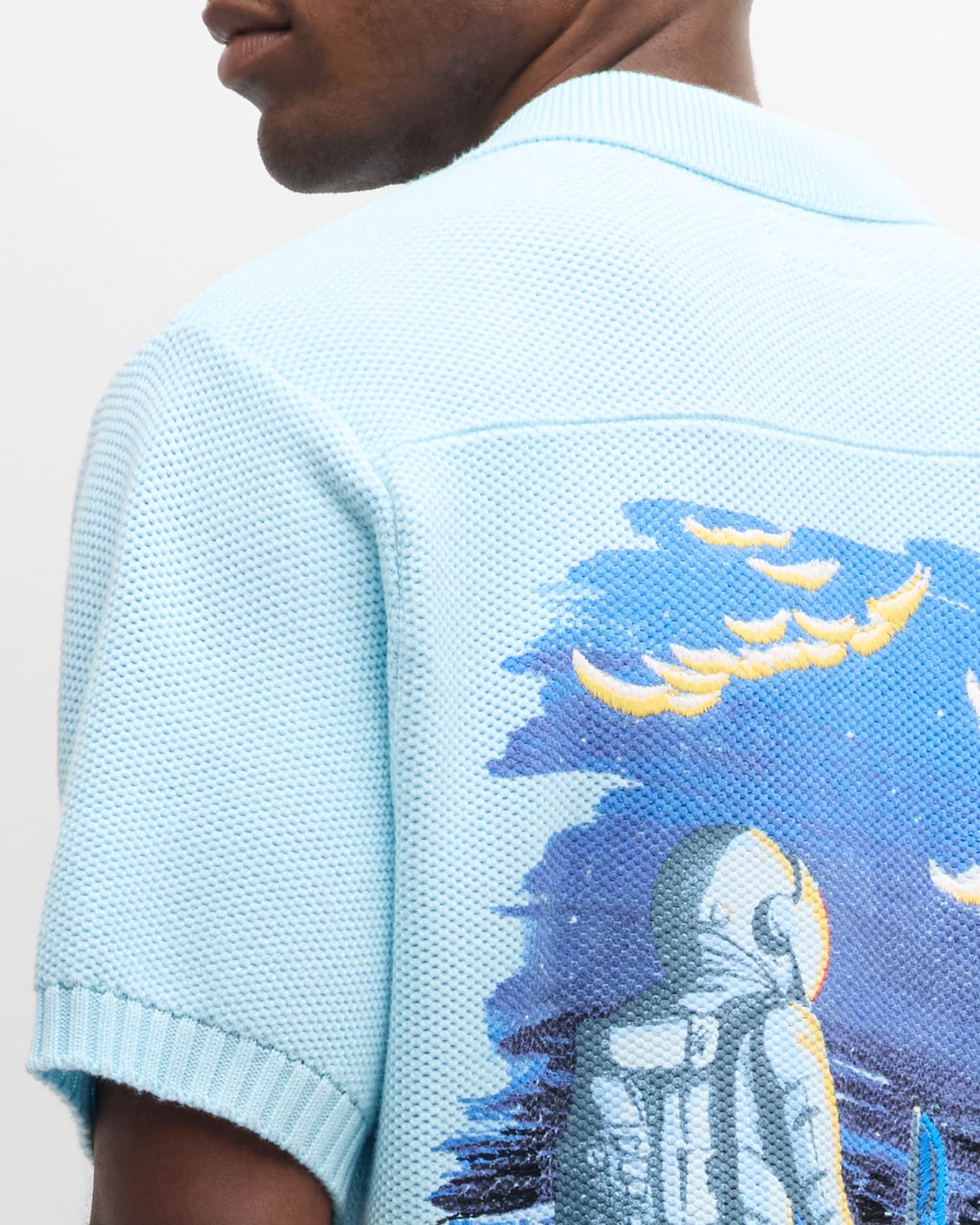 Billionaire Boys Club Men's Quantum Knit Sport Shirt | Neiman Marcus