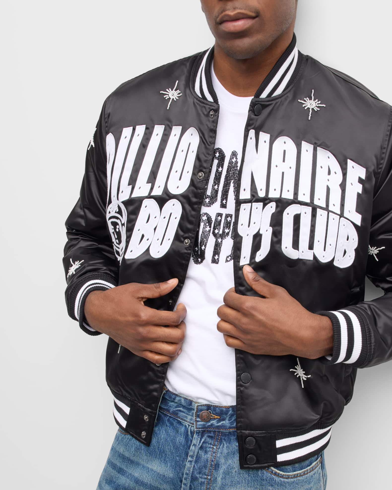 Billionaire Boys Club Men's Beaded Views Jacket | Neiman Marcus
