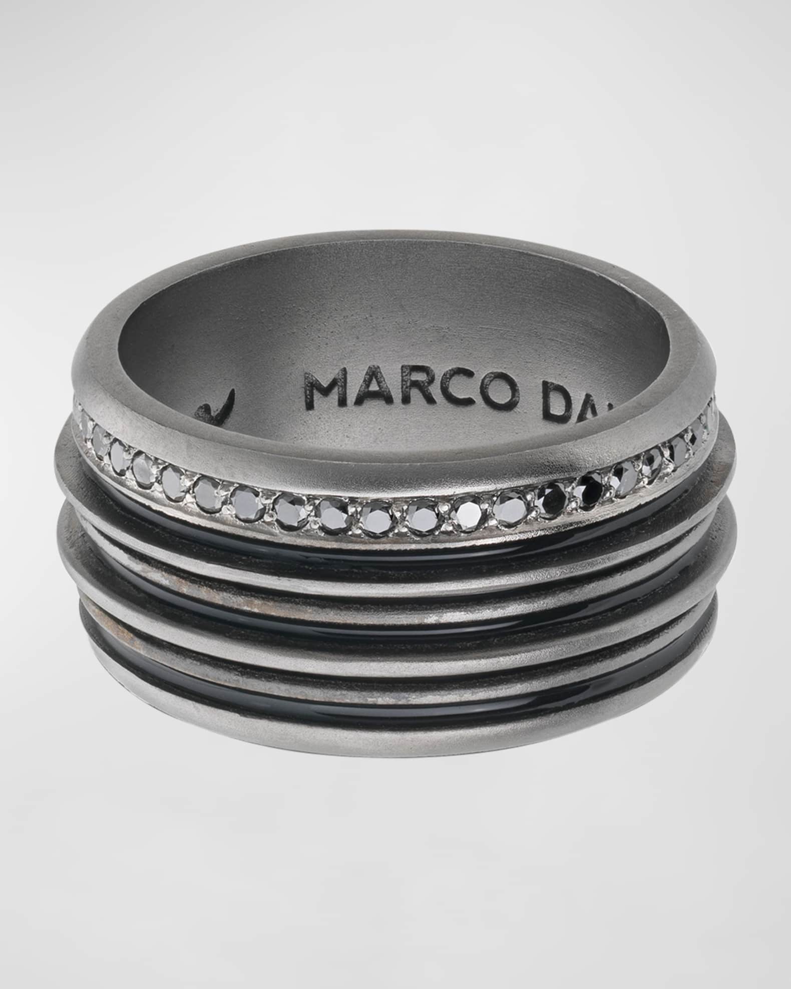 Marco Dal Maso Men's Acies Wide Triple Ring | Neiman Marcus