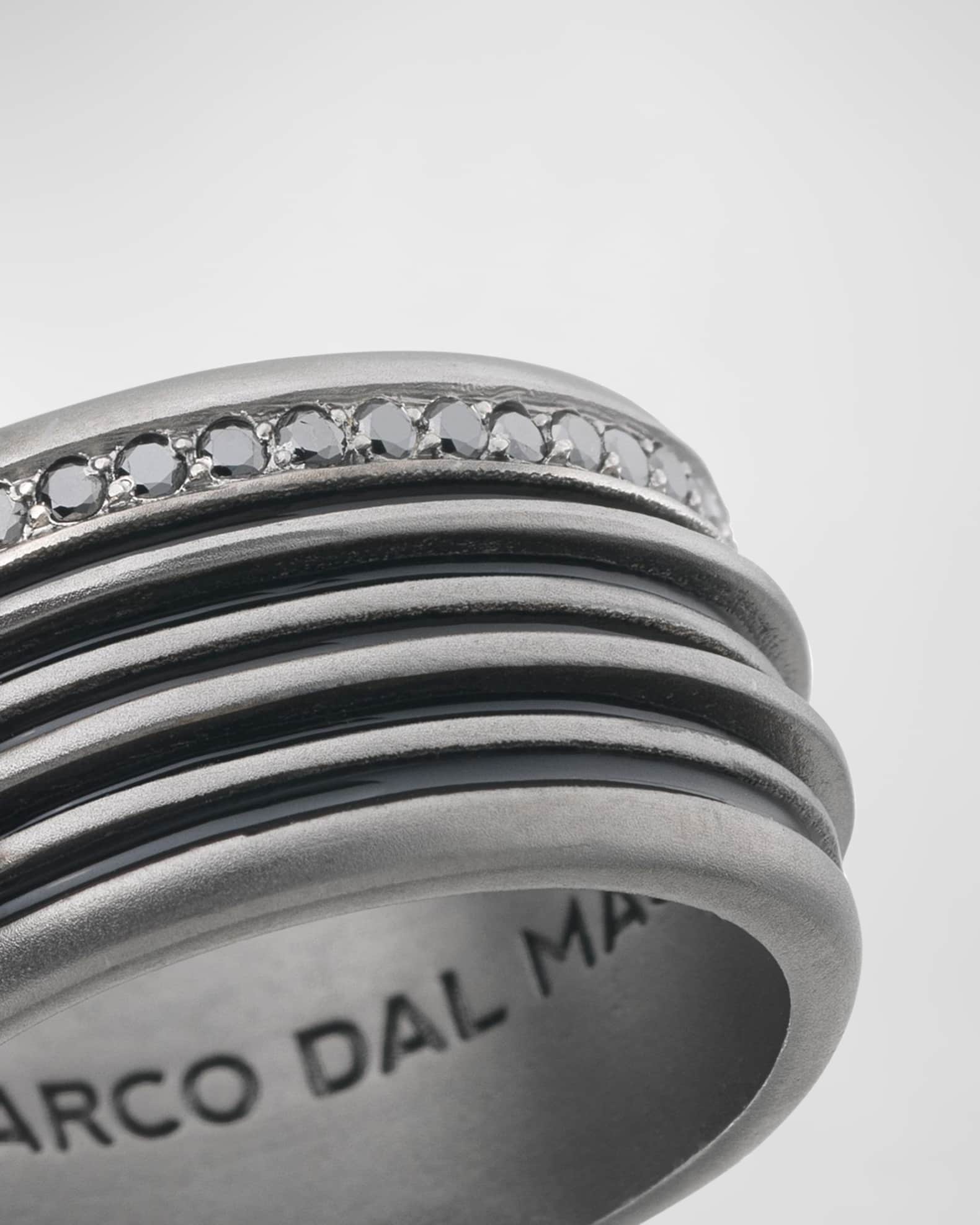 Marco Dal Maso Men's Acies Wide Triple Ring | Neiman Marcus