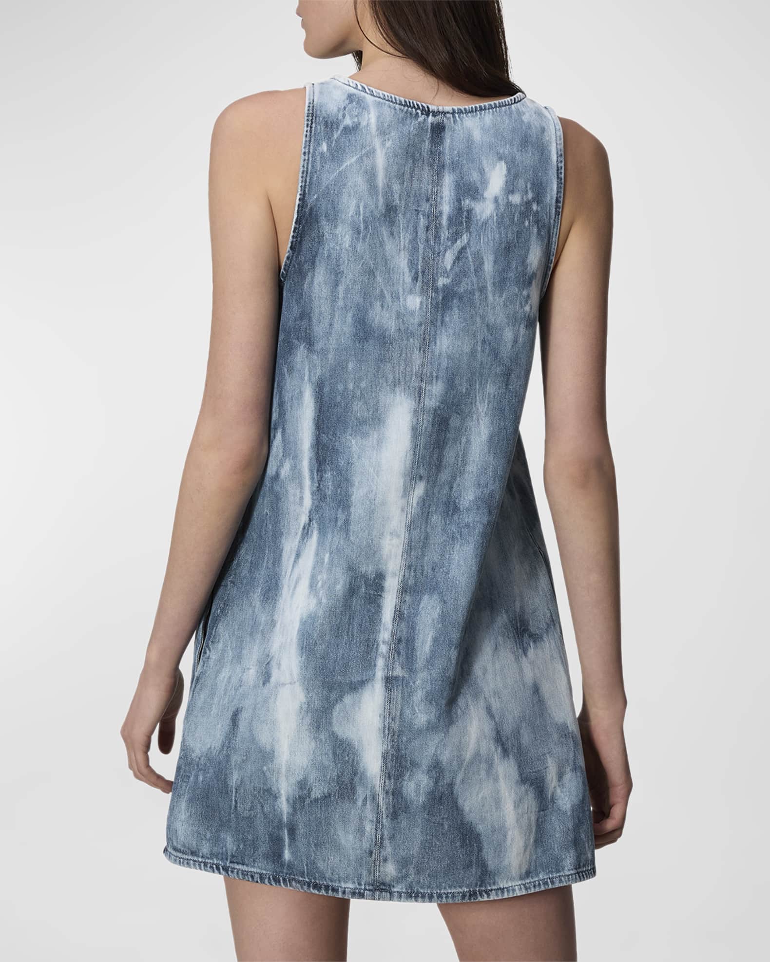 Rag & Bone Naia Denim Mini Dress | Neiman Marcus