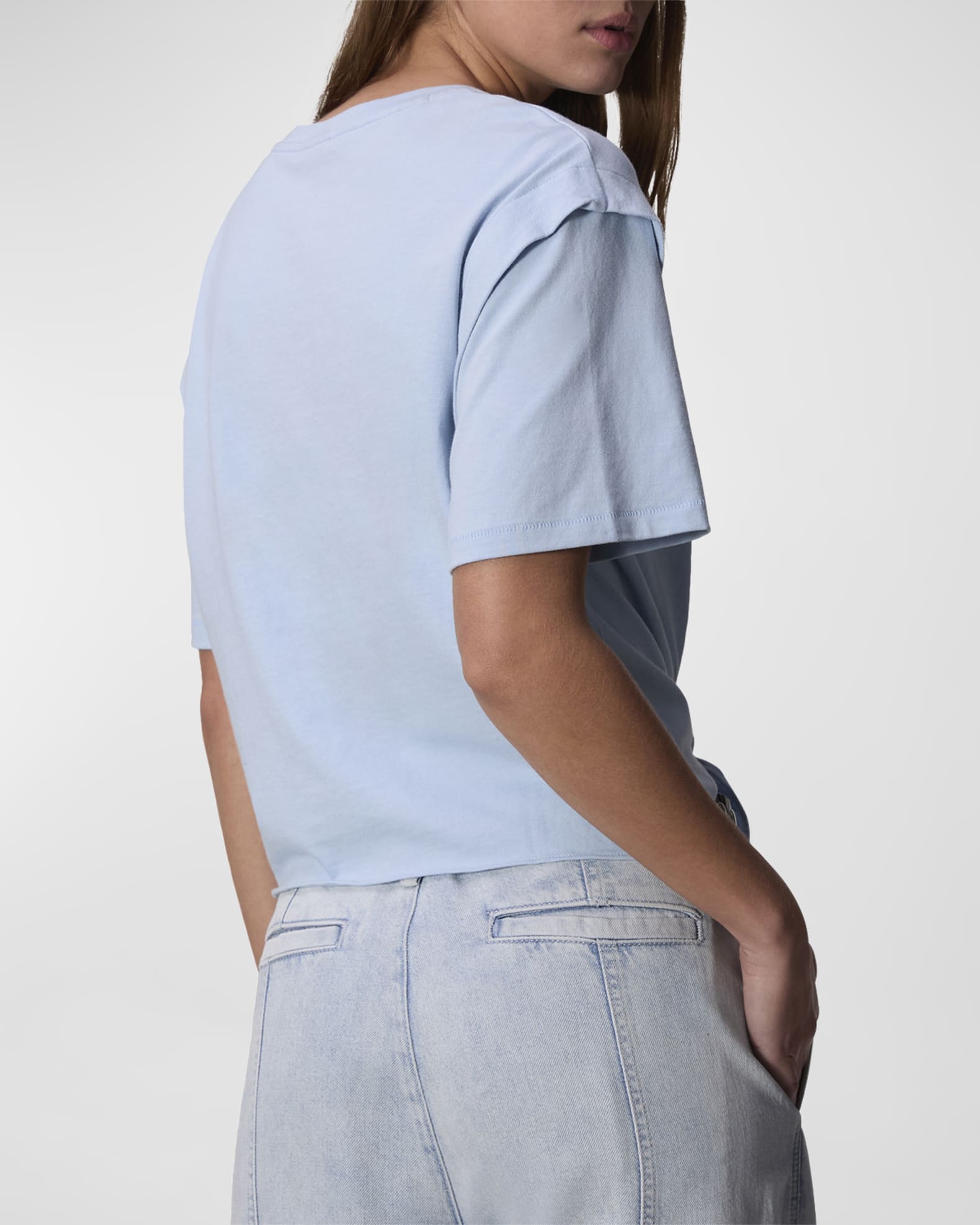 Rag & Bone Mica Self-Tie Tee | Neiman Marcus