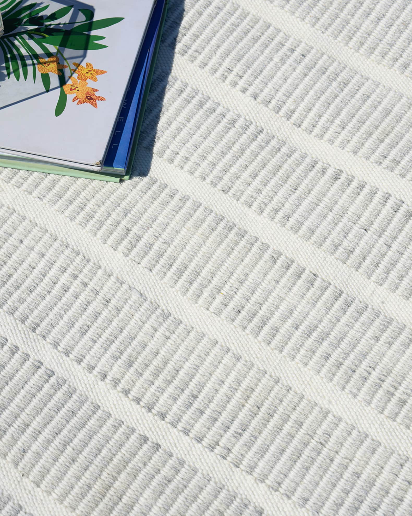 Boca Indoor/Outdoor Flat-Weave Rug | Neiman Marcus