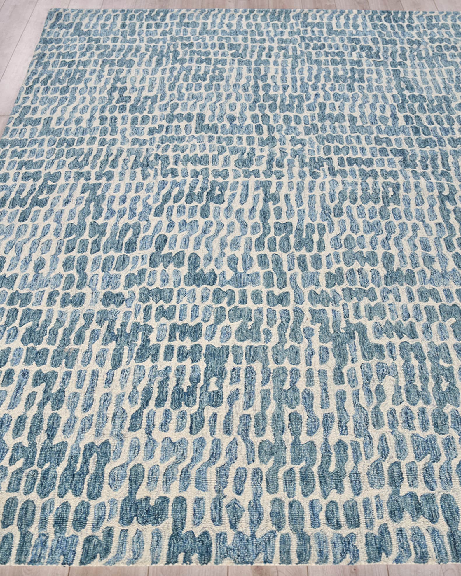 Ink Blot Hand-Tufted Rug | Neiman Marcus