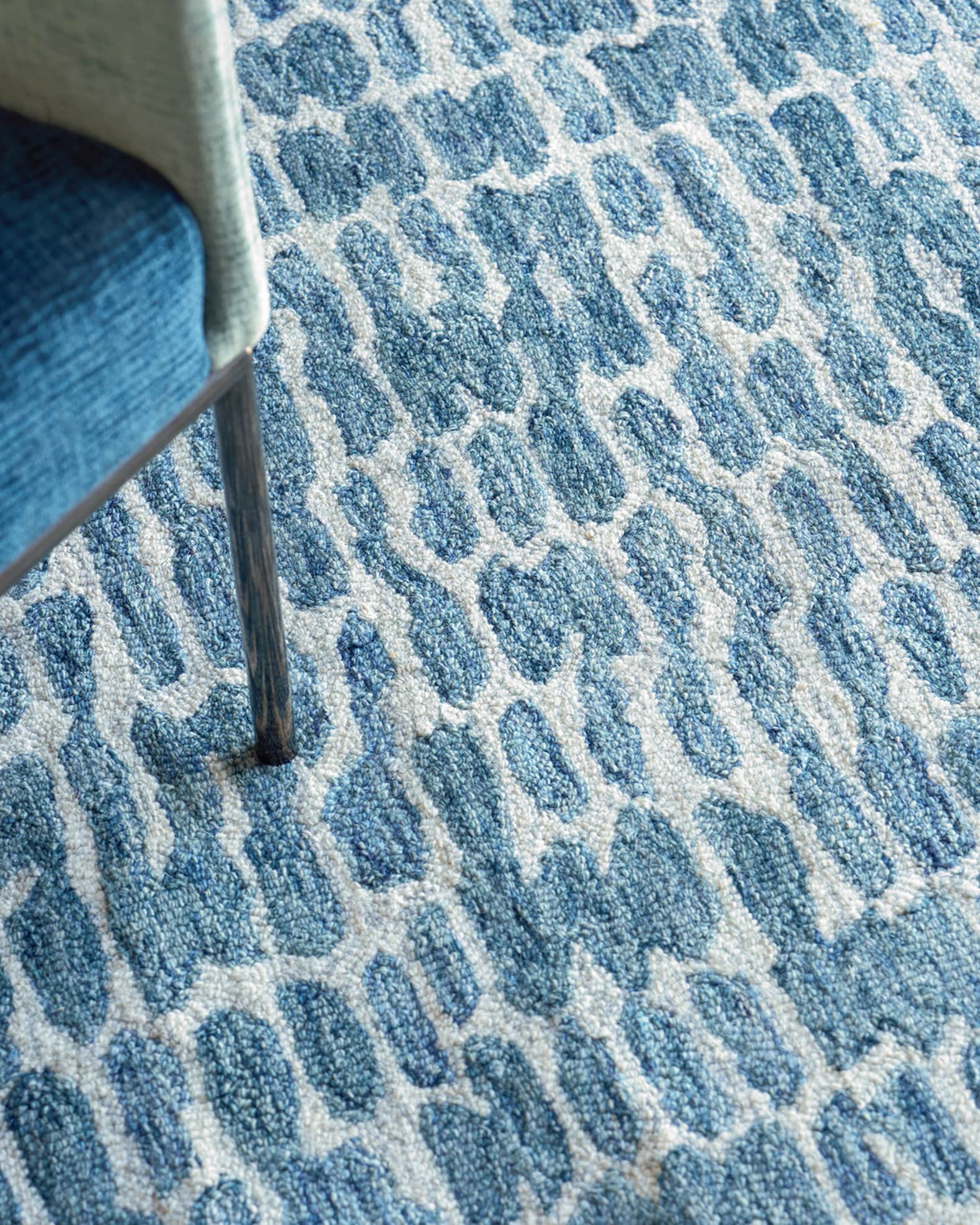 Ink Blot Hand-Tufted Rug | Neiman Marcus