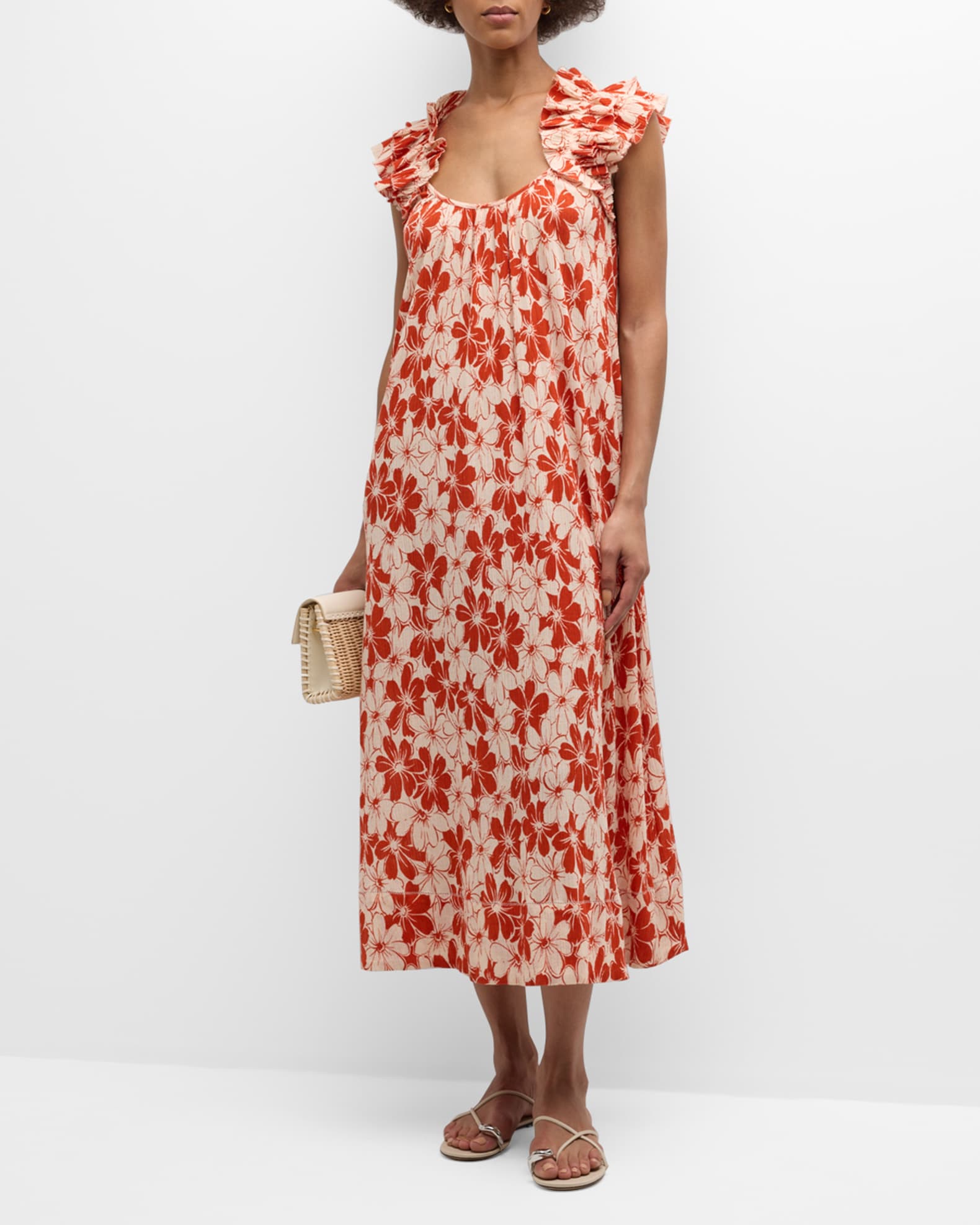 The Great The Cascade Dress | Neiman Marcus